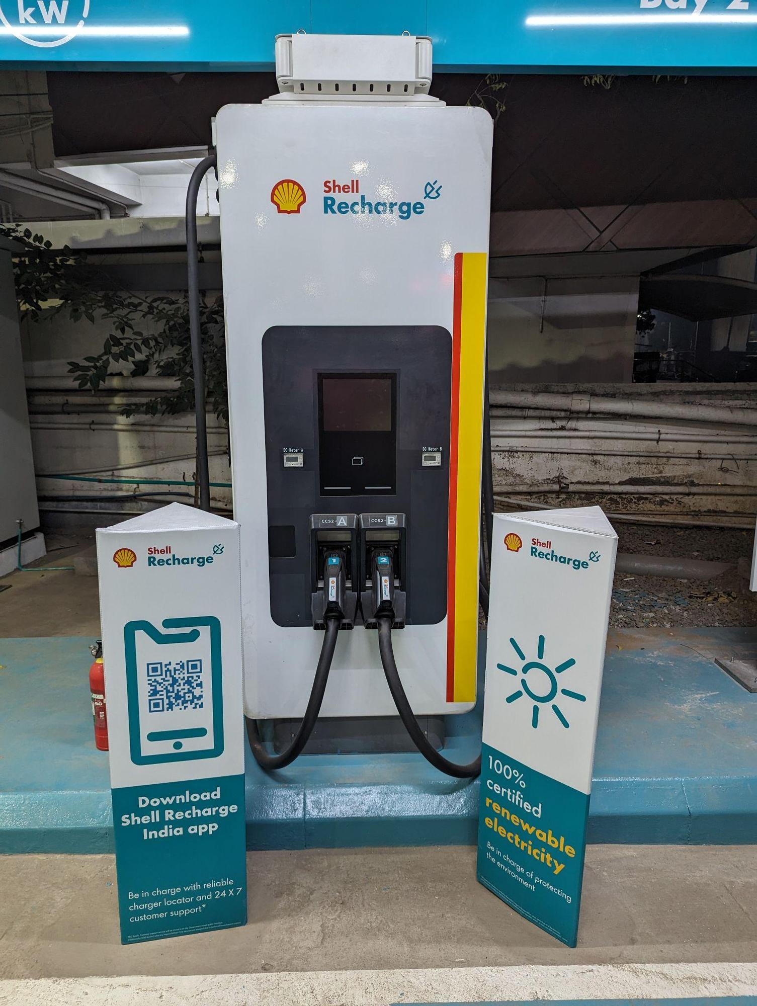 Shell Recharge, Chrompet (120 kW | Dual gun) | Chennai, TN | EV Station