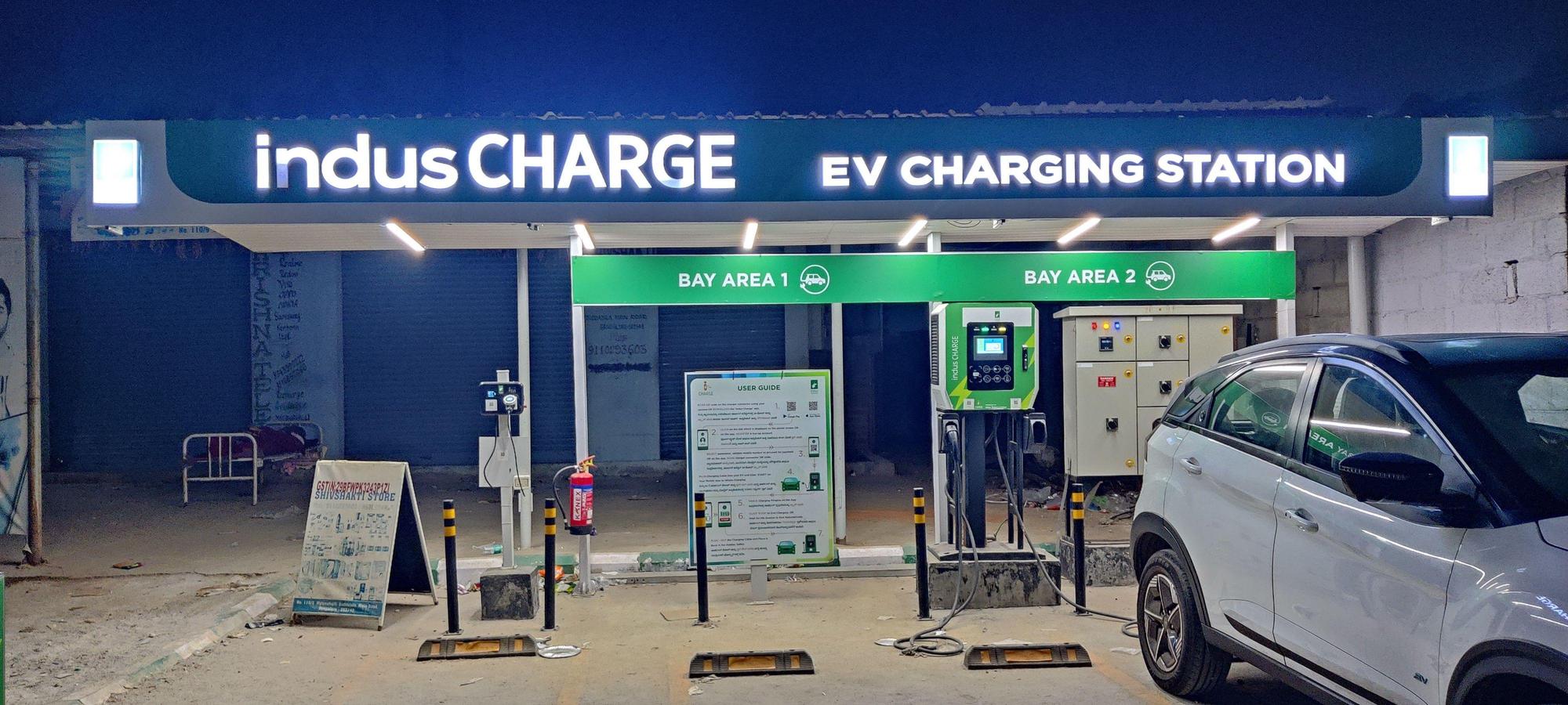 INDUS CHARGE Hub 2(30kw) | Hunachur, KA | EV Station