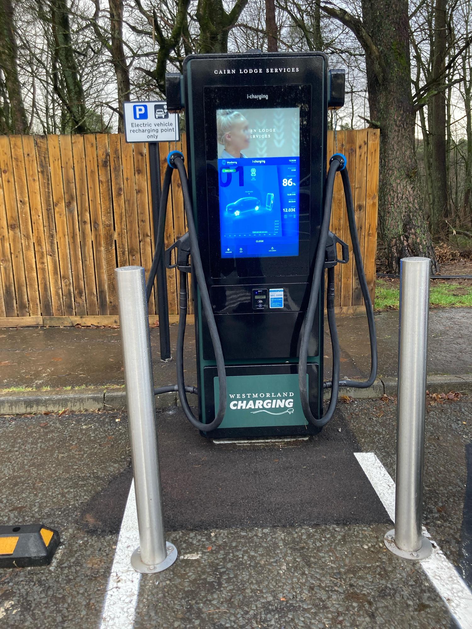 Cairn Lodge Services | Douglas, Scotland | EV Station
