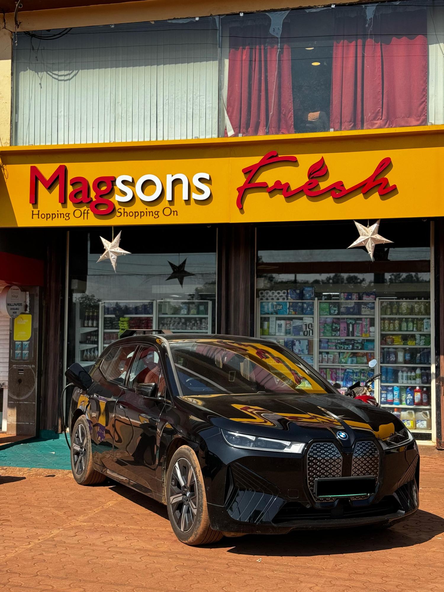 Magsons supermarket | Sancoale, GA | EV Station