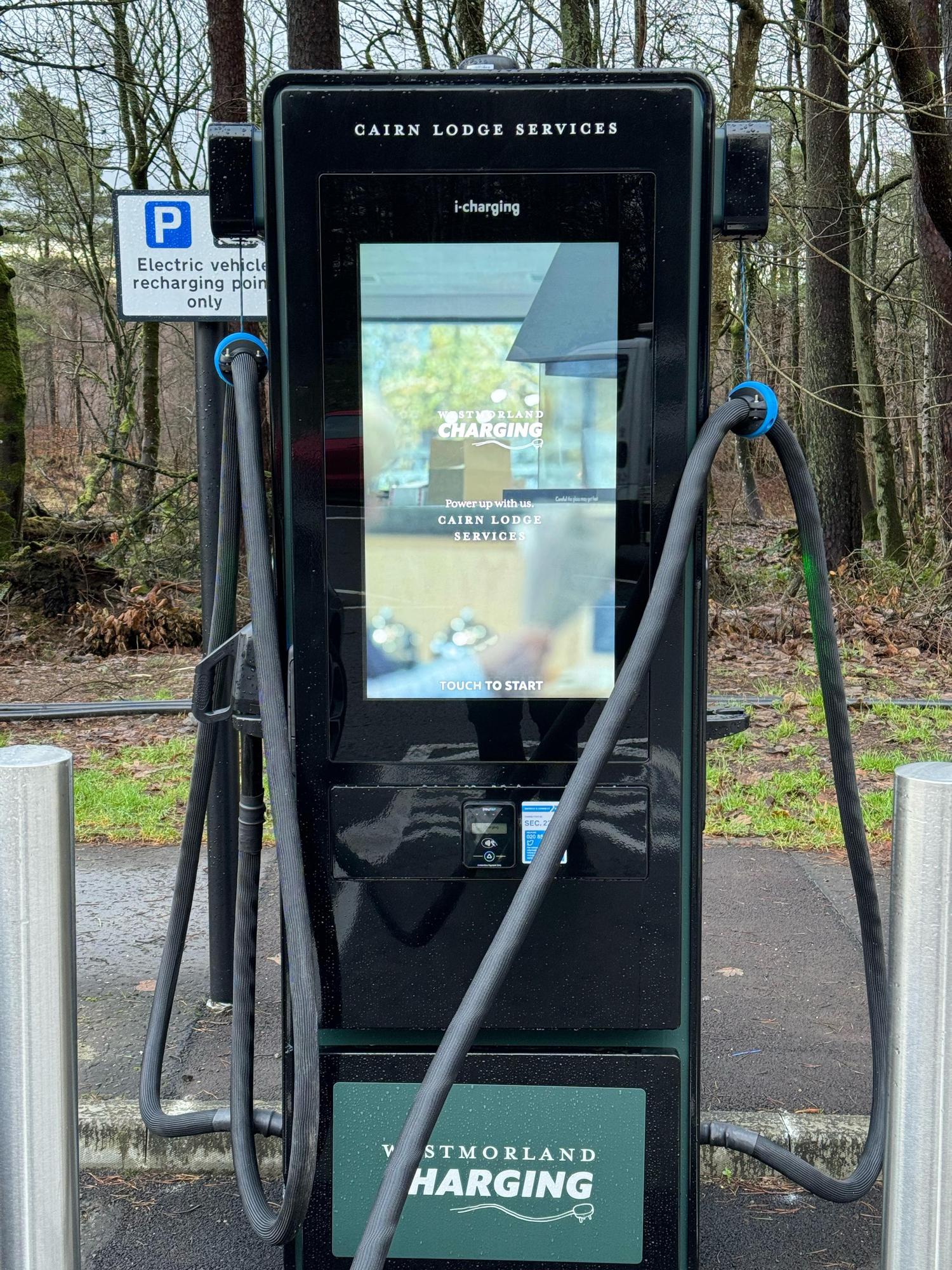 Cairn Lodge Services | Douglas, Scotland | EV Station