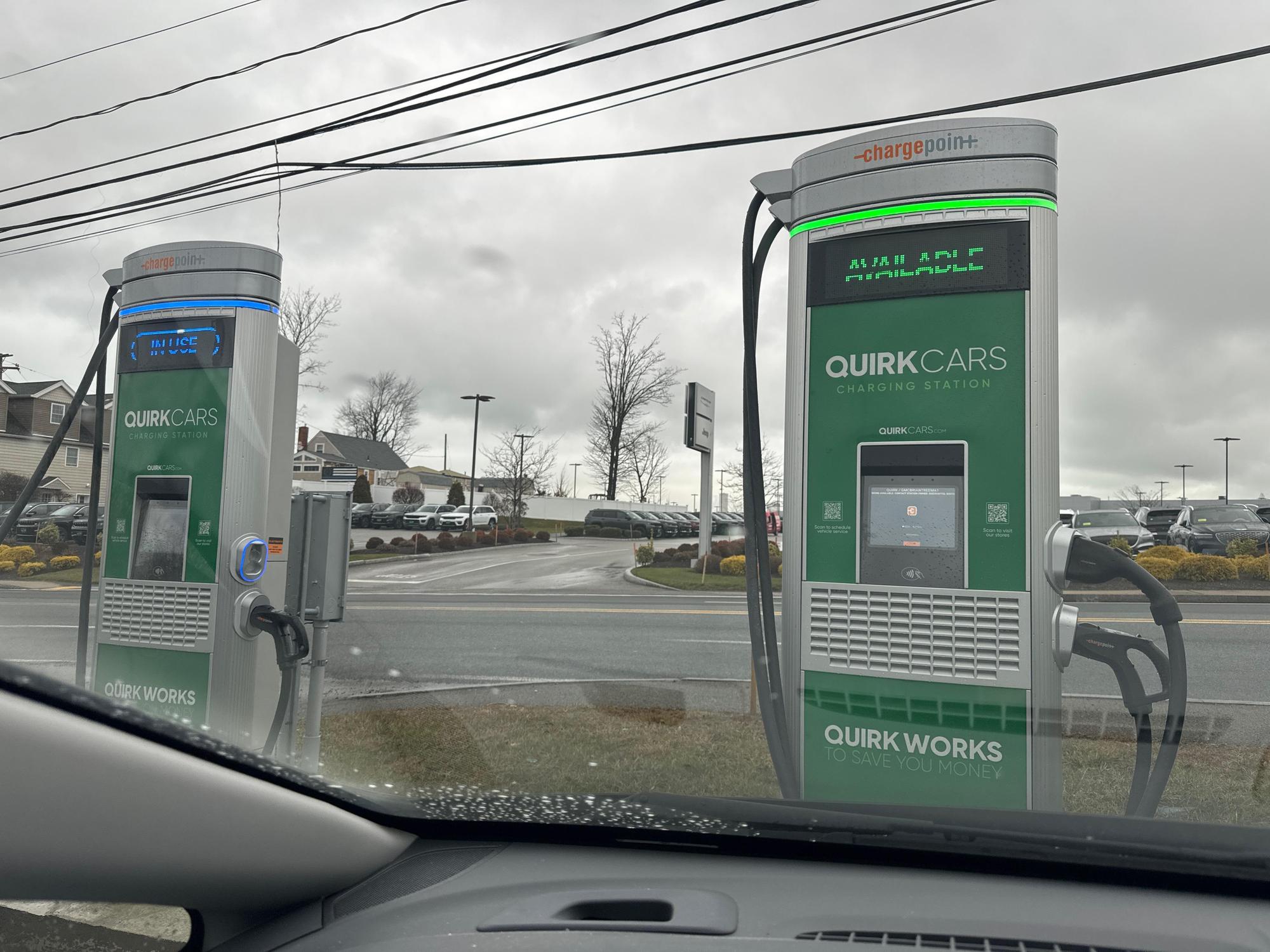 Quirk Chevrolet | Braintree, MA | EV Station