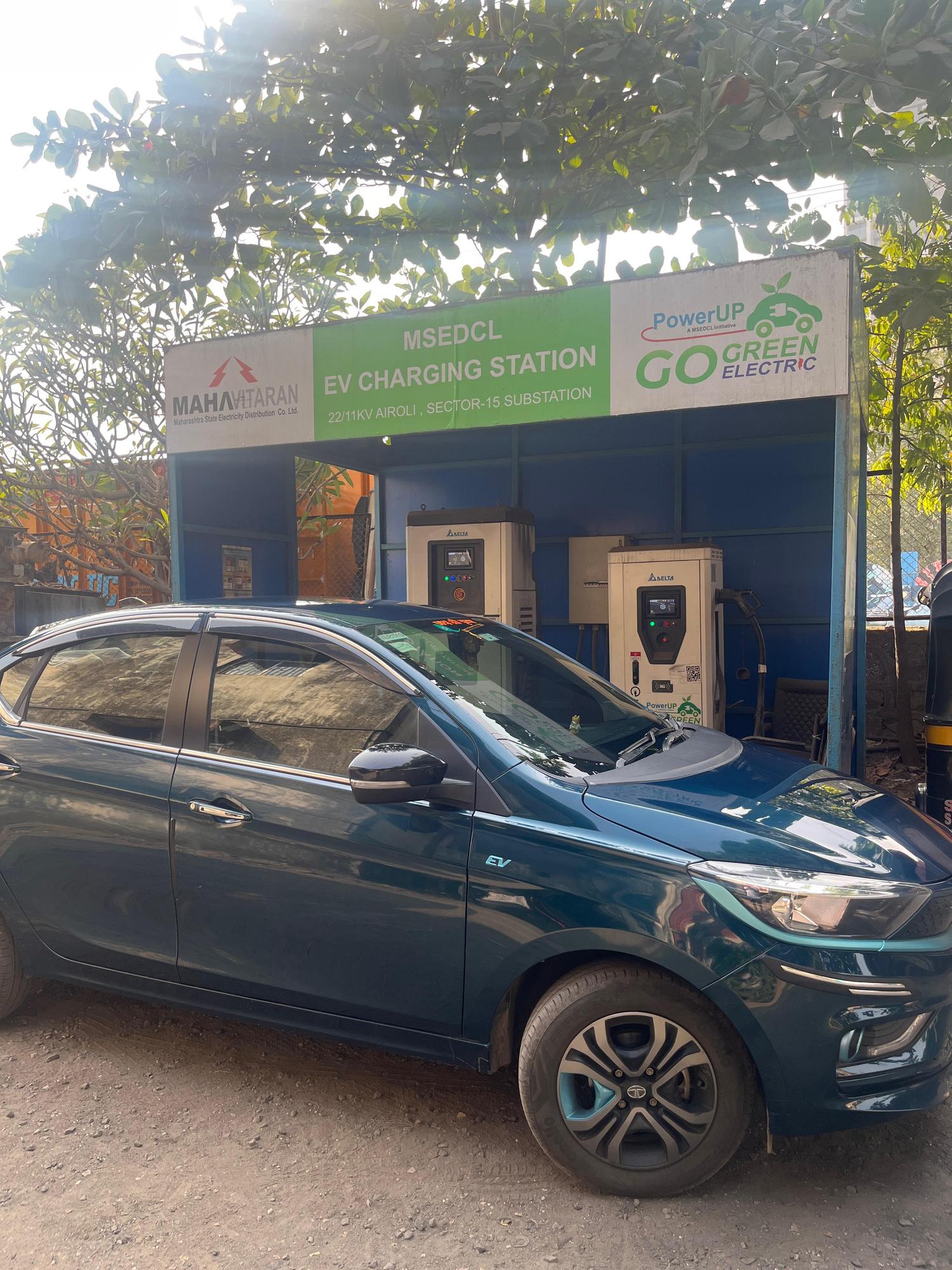 MSEDCL Airoli Substation | Navi Mumbai, MH | EV Station