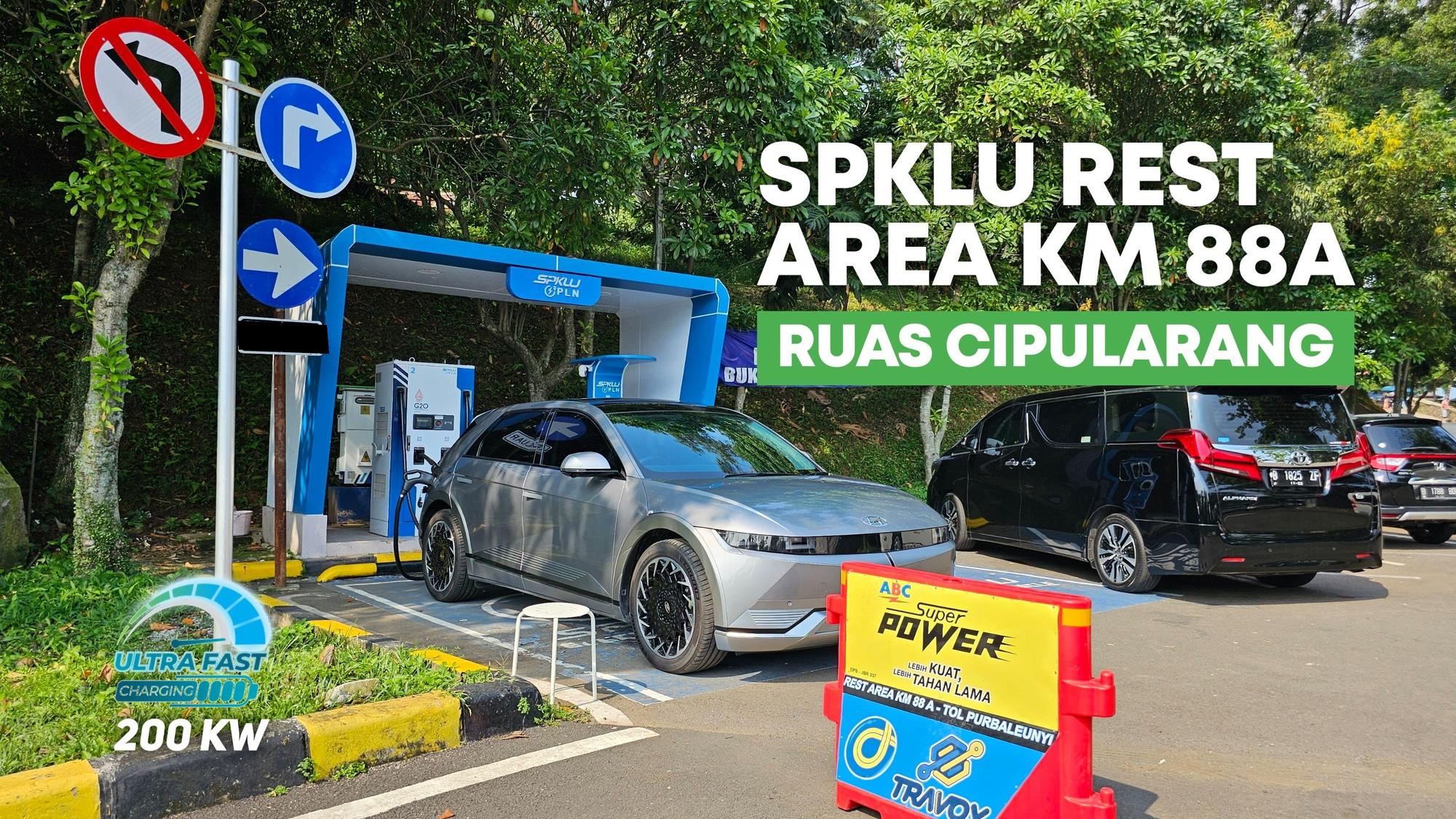 SPKLU Rest Area 88A | Jl. Tol Purbaleunyi No.KM 88A, Sukajaya, Kec ...