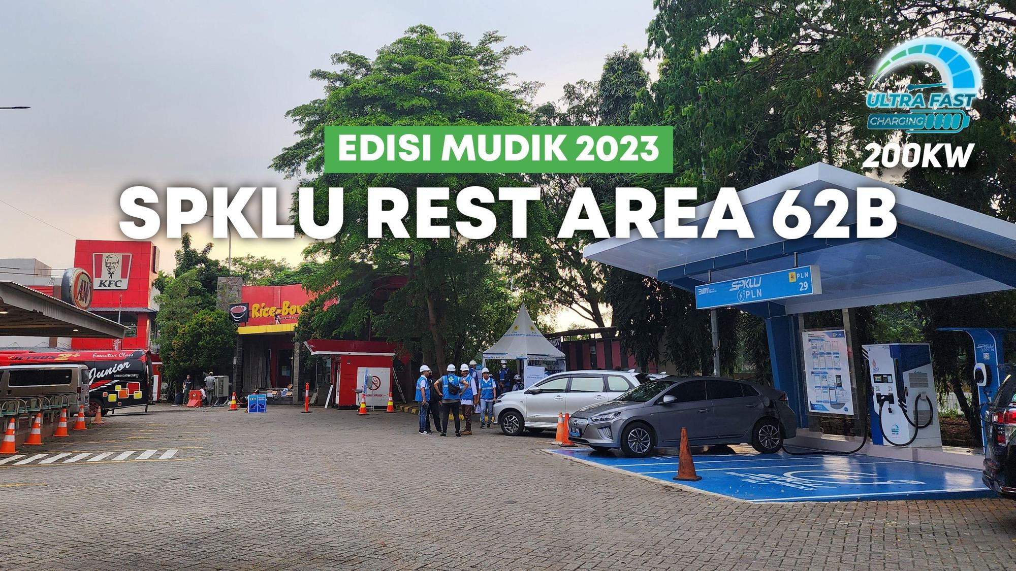 SPKLU Rest Area Km 62 B (Arah Jakarta) | J96V+FW2, Jl. Tol Jakarta - Cikampek, Mekarjaya, Kec ...