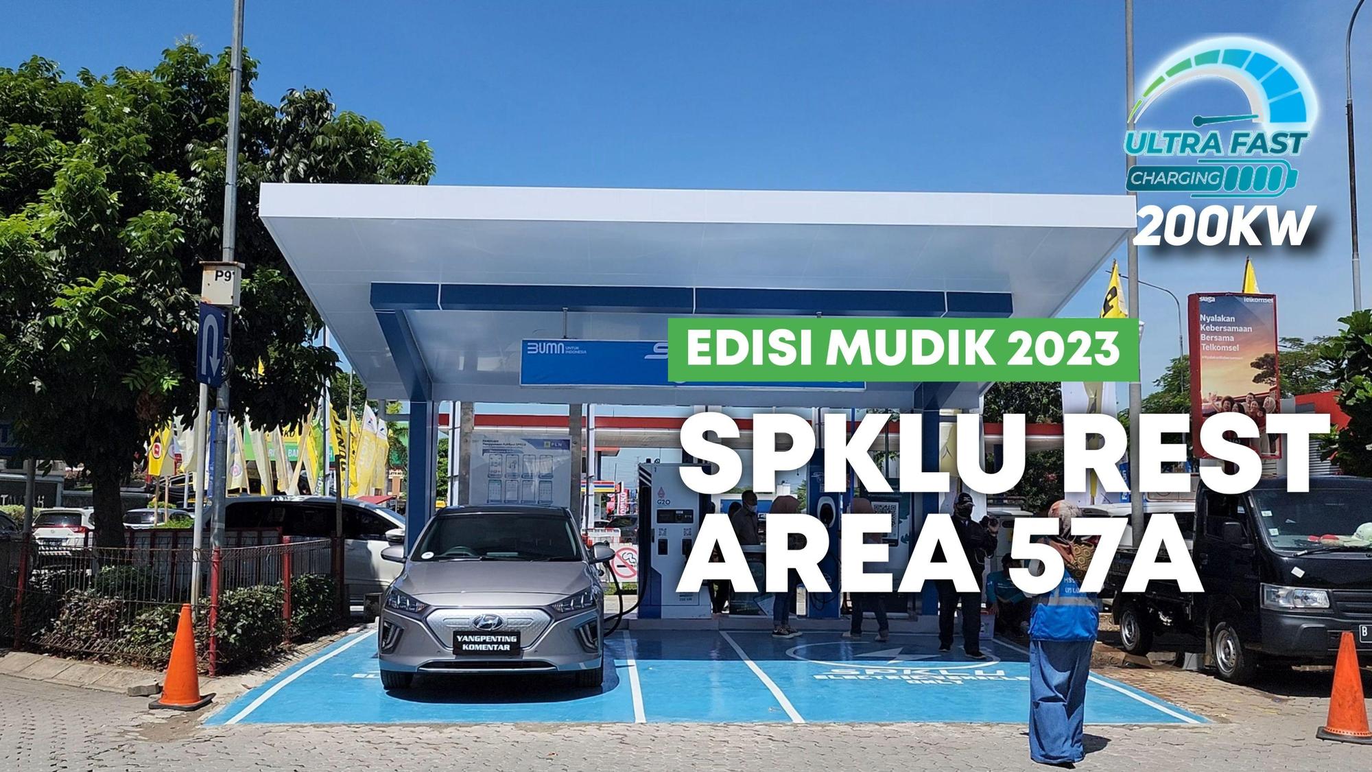 SPKLU Rest Area KM 57 A Ruas Jakarta - Cikampek (Station 1) | Kamojing, Jl. Tol Jakarta ...