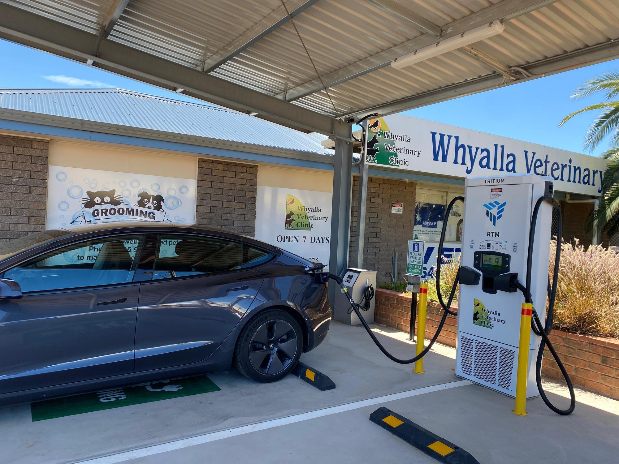 Whyalla Veterinary Clinic | Whyalla Stuart, SA | EV Station