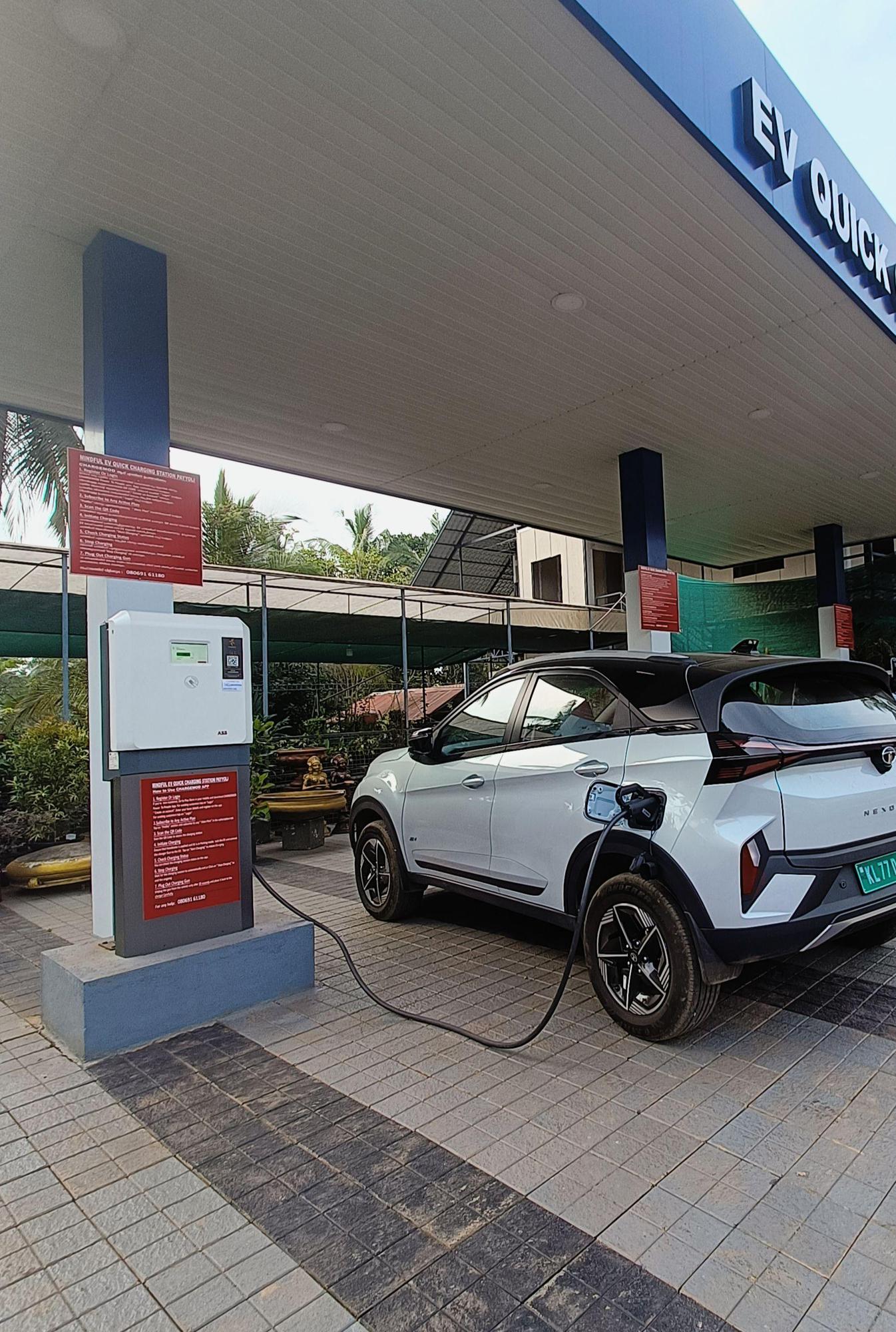 Mindful EV Quick Charging Station by QukCharger (powered by chargeMOD) | Payyoli, KL | EV Station