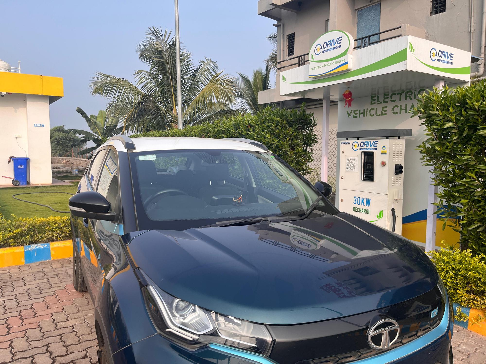 Sangram fuel Edrive charging | Shelkewadi, MH | EV Station