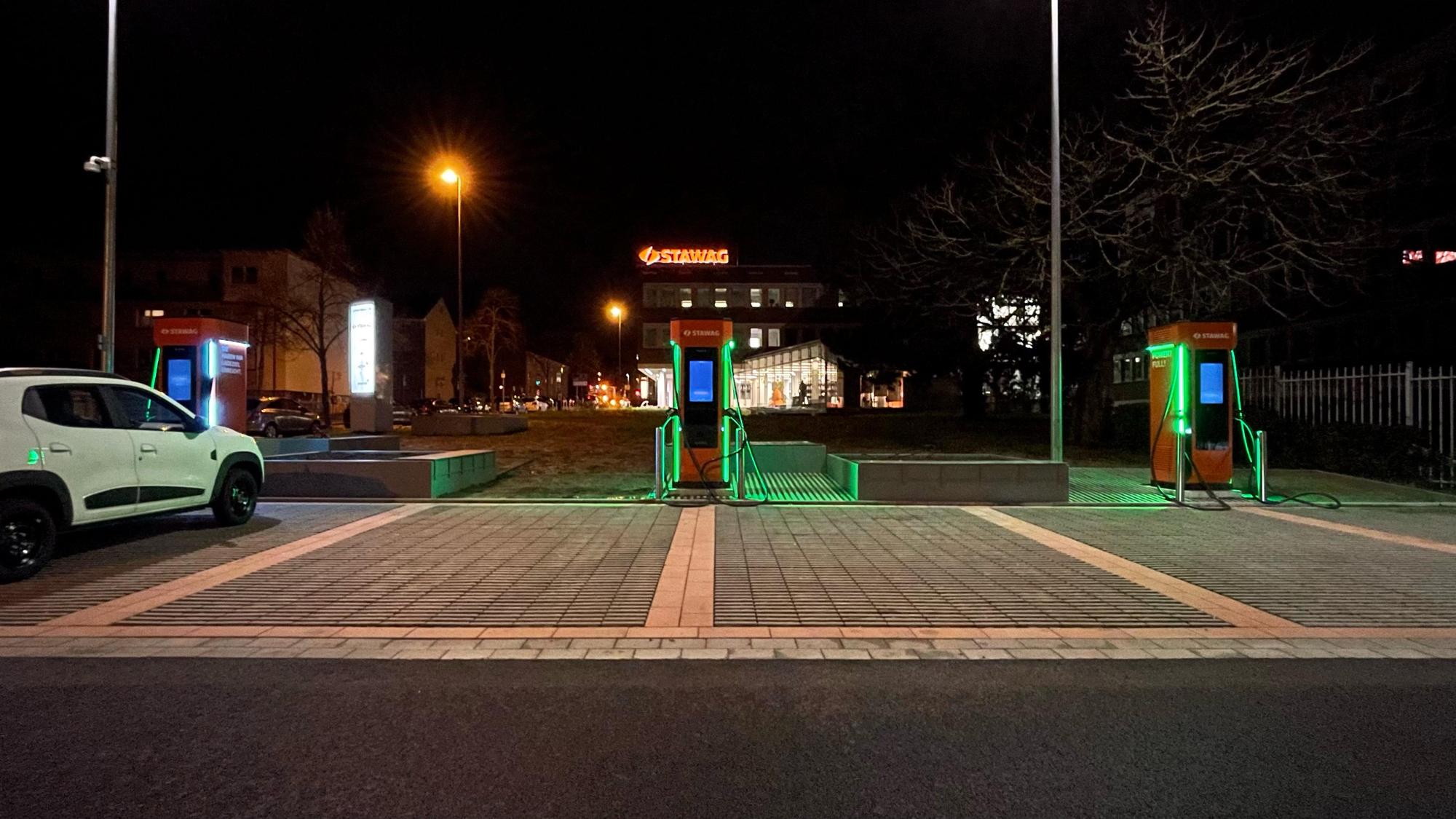 STAWAG Zufahrt | AC, NRW | EV Station