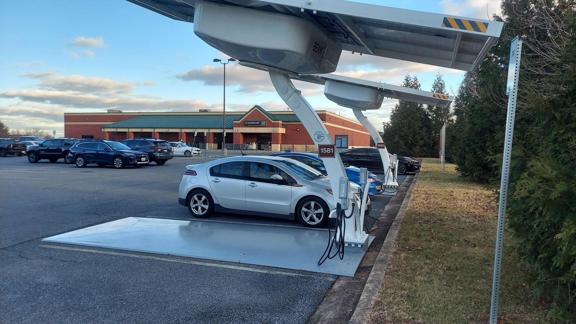 Ft Detrick Commissary | Frederick, MD | EV Station
