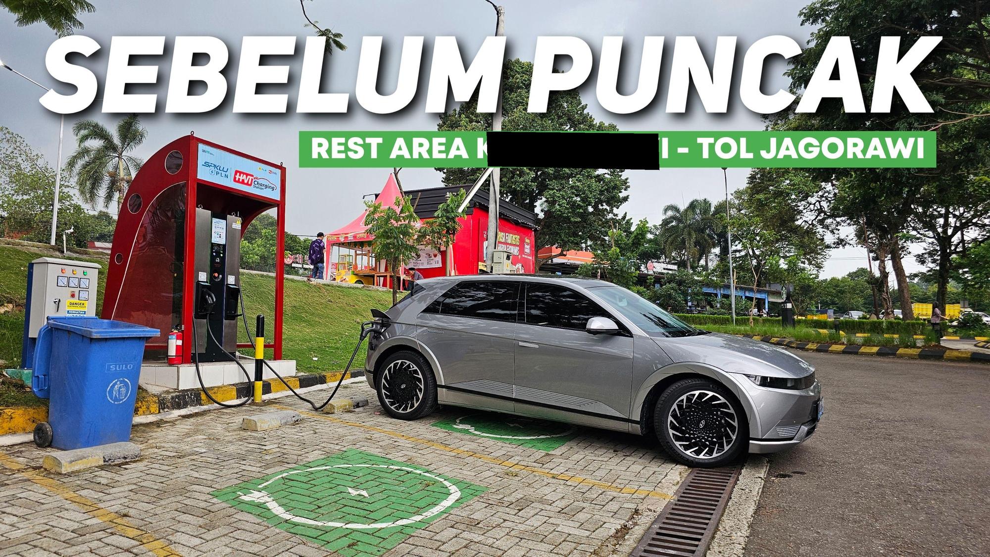 SPKLU Jagorawi Rest Area Km 45A | 9R7V+6FH, Pandansari, Ciawi, Bogor ...