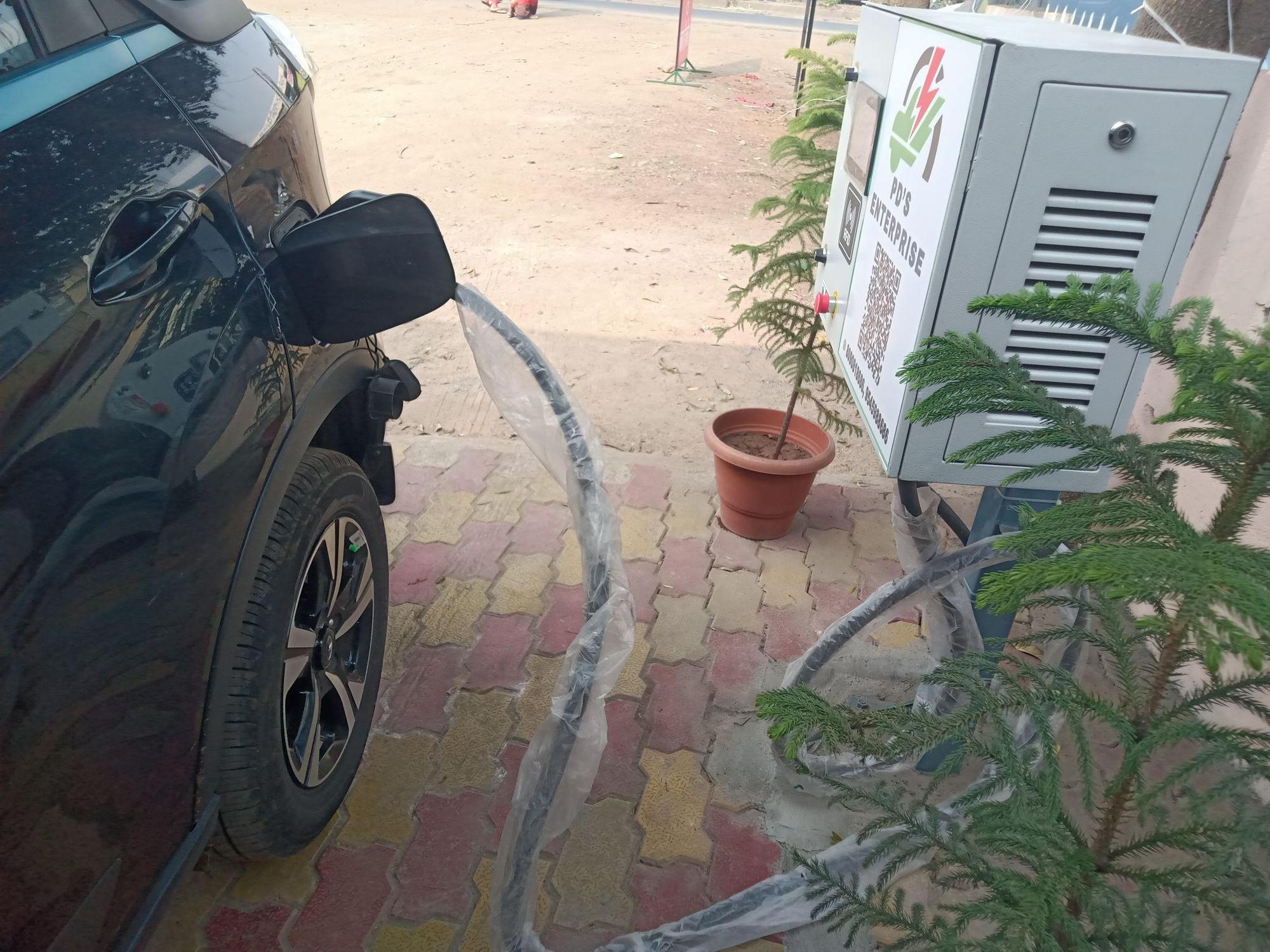 PD's Electric Vehicle Charging Station | Chandrapur, MH | EV Station