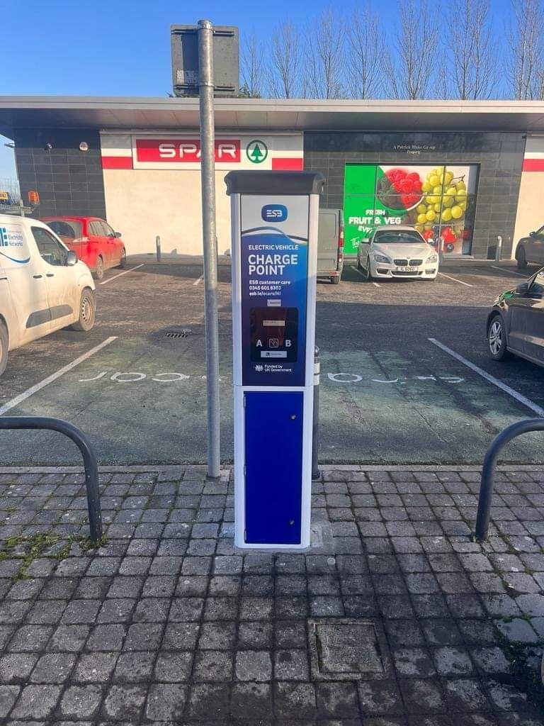 Spar | Derrylin, Northern Ireland | EV Station