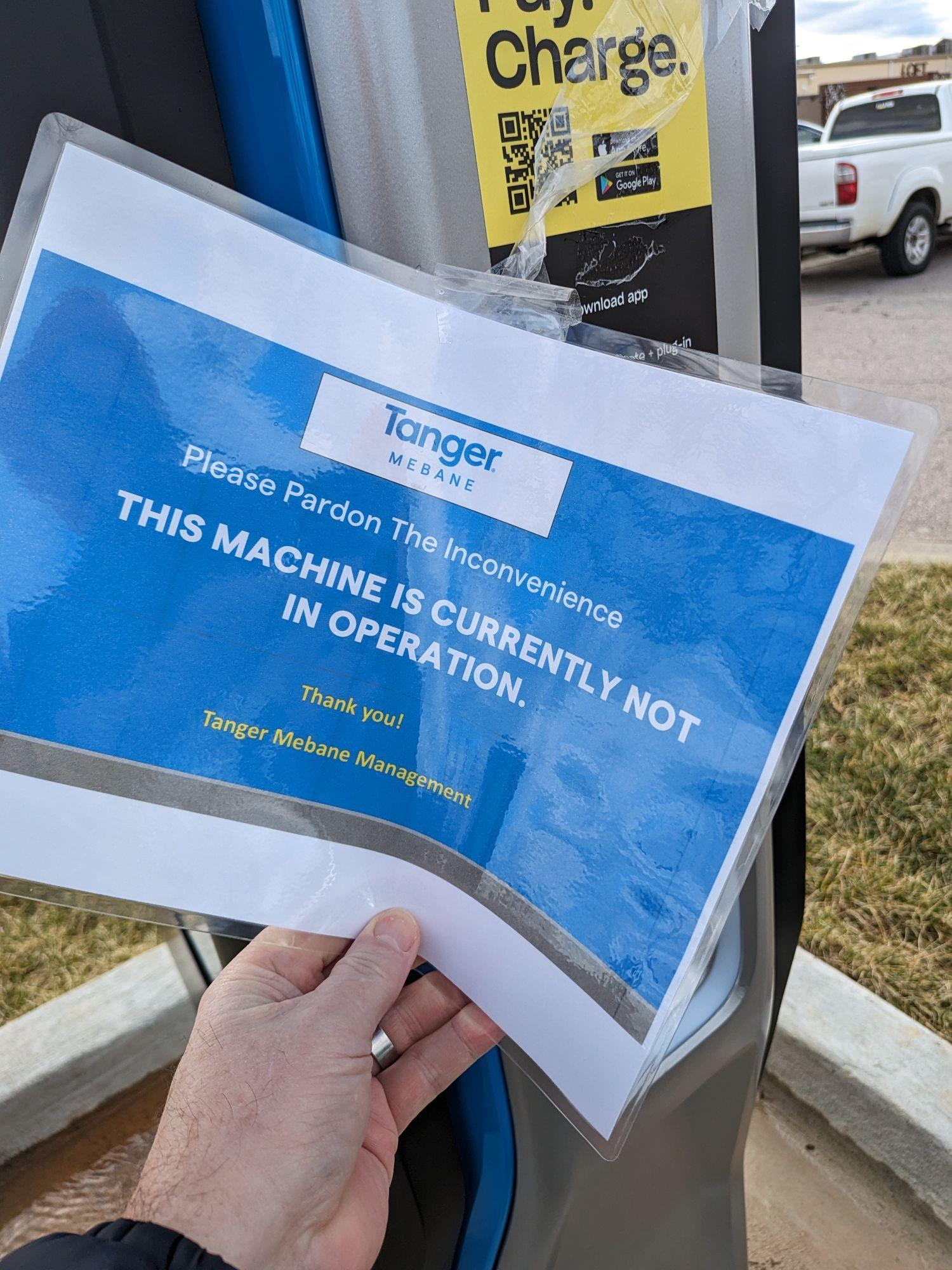 Tanger Outlets - Northeast Entrance | Mebane, NC | EV Station