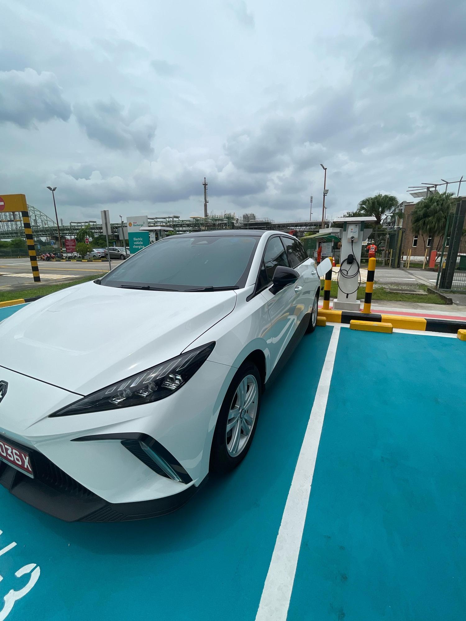 Shell recharge Jurong island | 61 seraya ave | EV Station