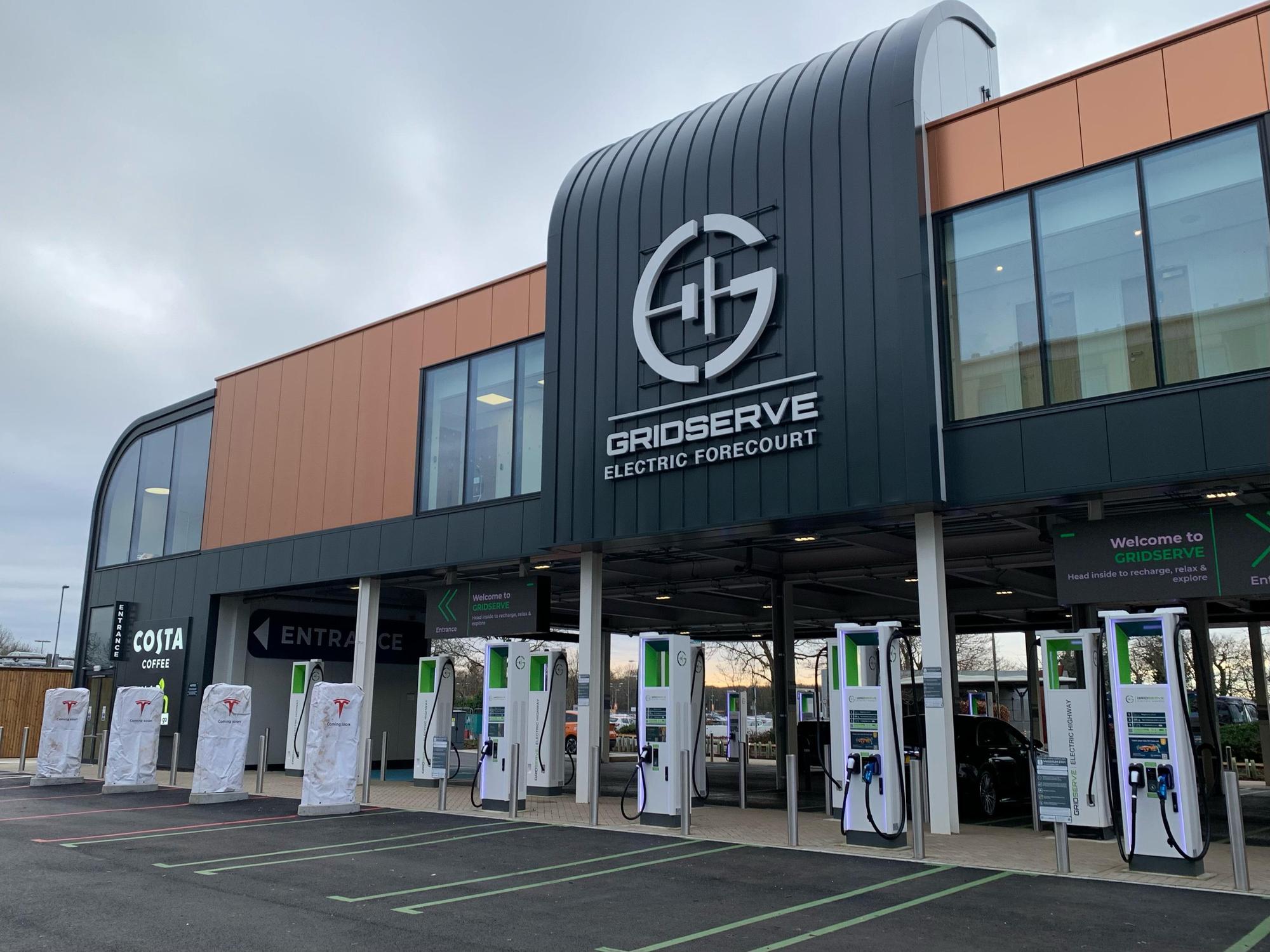 Gridserve Gatwick Electric Forecourt (1) | Horley, England | EV Station