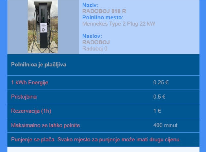 Radoboj | Radoboj, Krapinsko-zagorska županija | EV Station