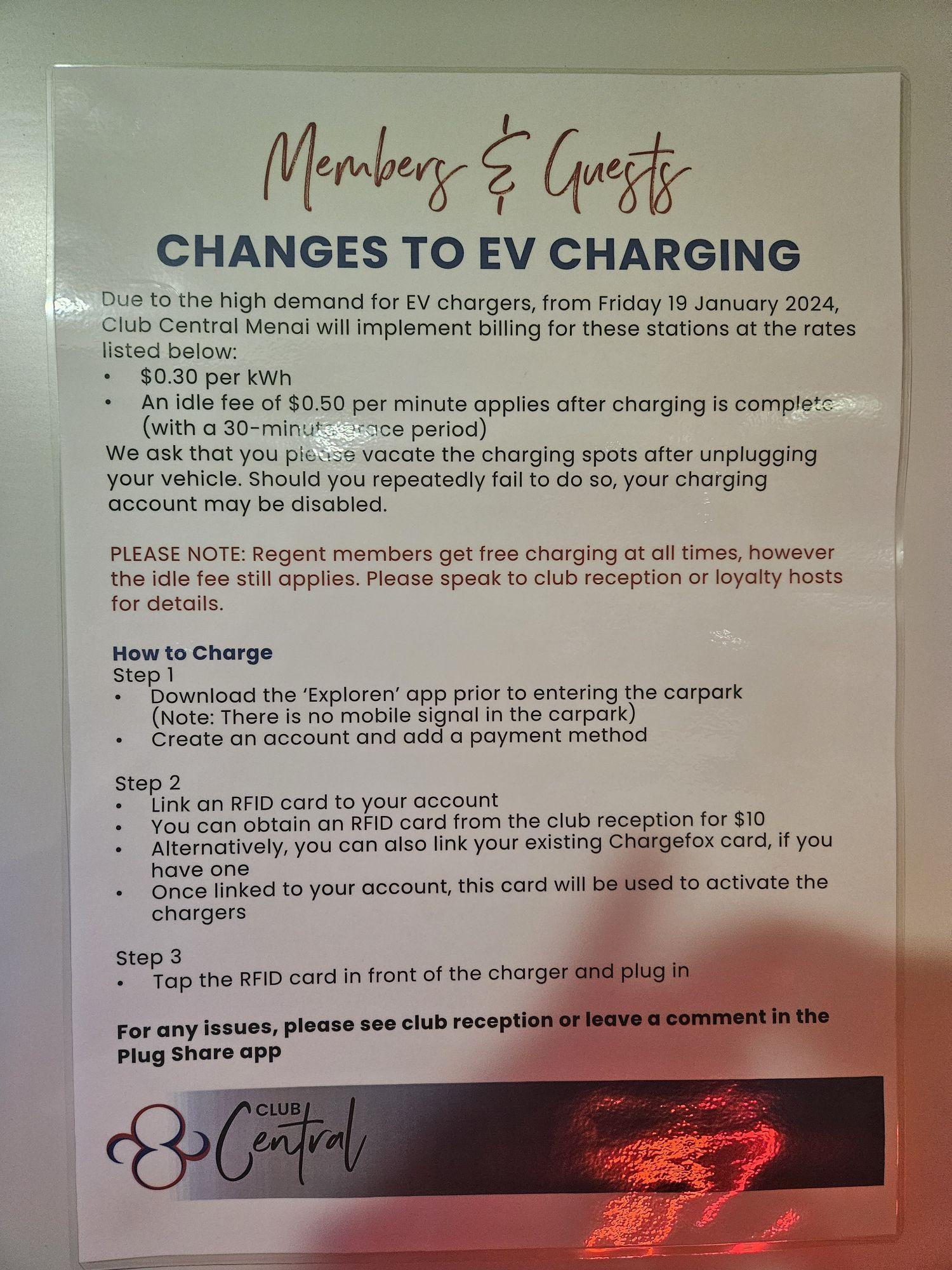 Club Central Menai | Menai, NSW | EV Station