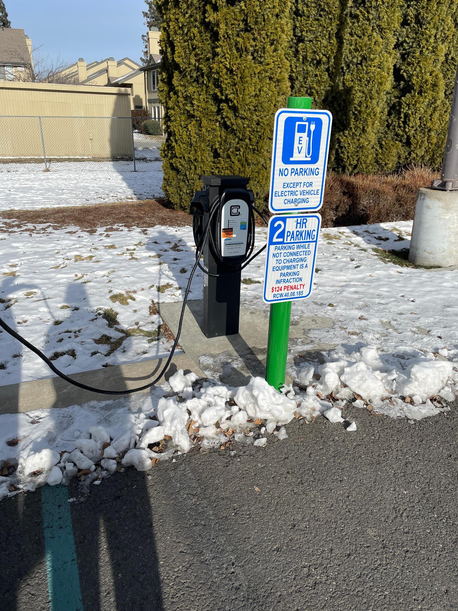 Moran Prairie Library J-1772 | Spokane, WA | EV Station
