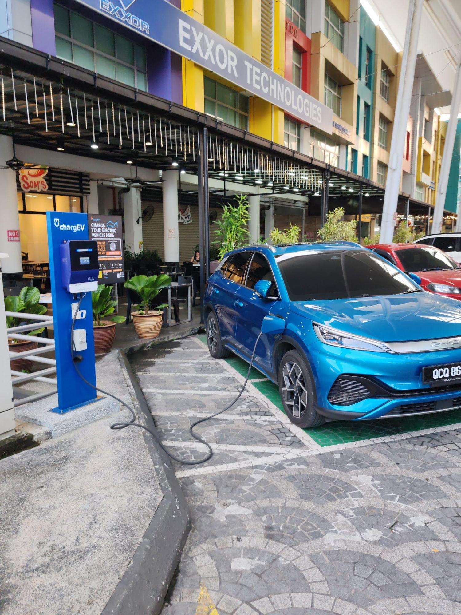 chargEV - ICOM Square (22 kW AC) | Kuching, Sarawak | EV Station