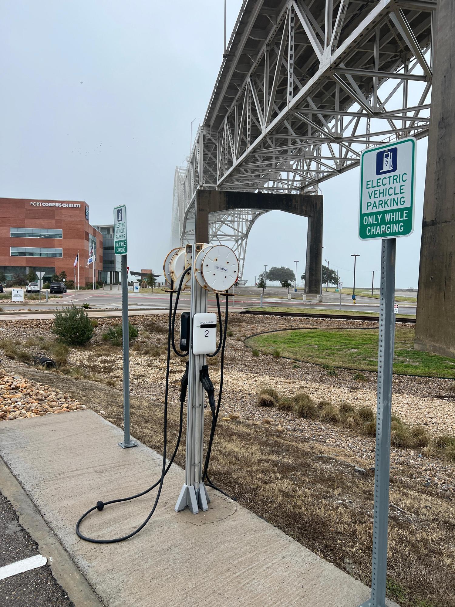 Ortiz Center Parking | Corpus Christi, TX | EV Station