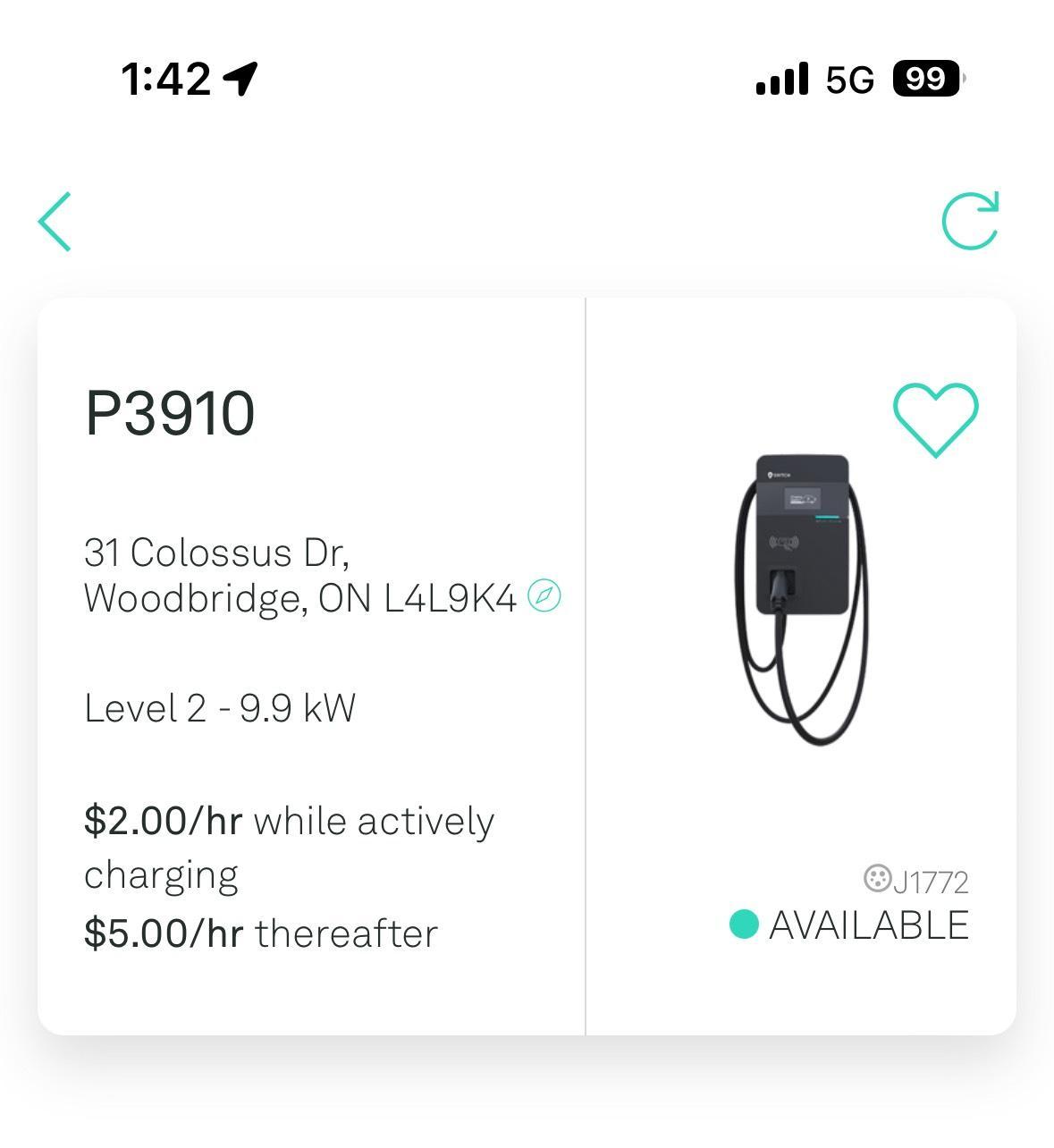 RioCan Colossus Centre of Woodbridge | Vaughan, ON | EV Station