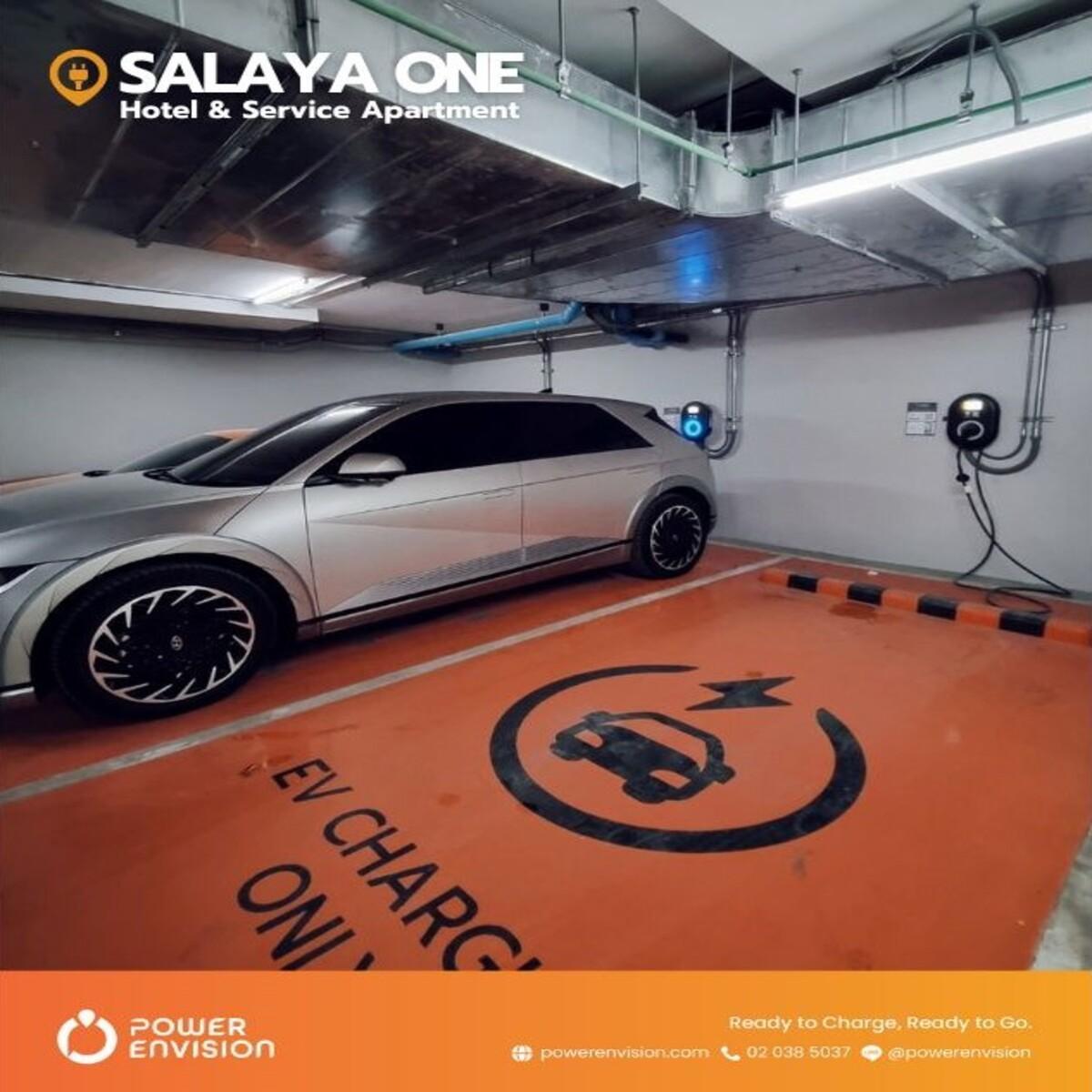 Salaya One Hotel & Service Apartment | Tambon Salaya, จ.นคาปฐม | EV Station