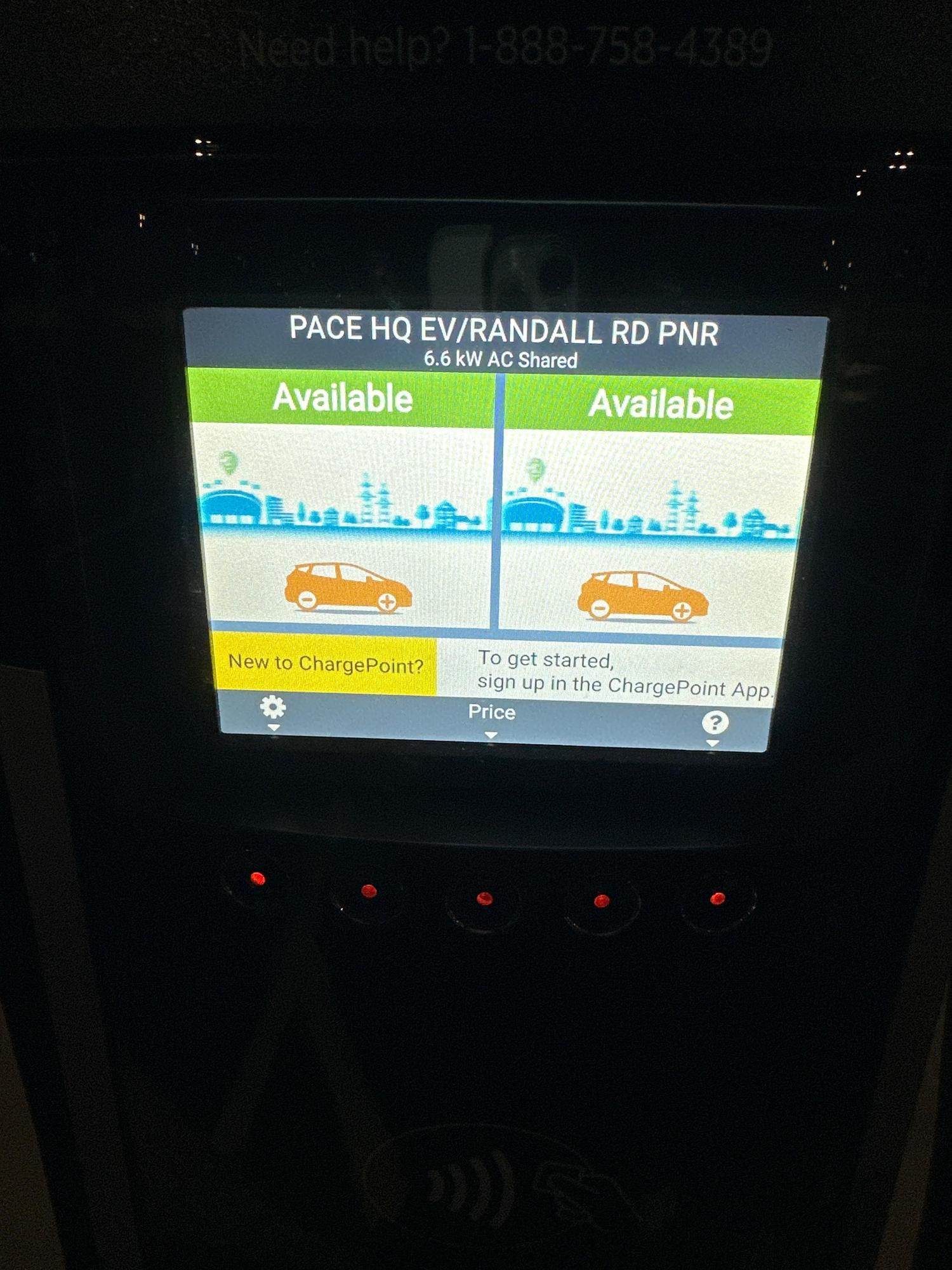 Pace Bus parking lot | Elgin, IL | EV Station