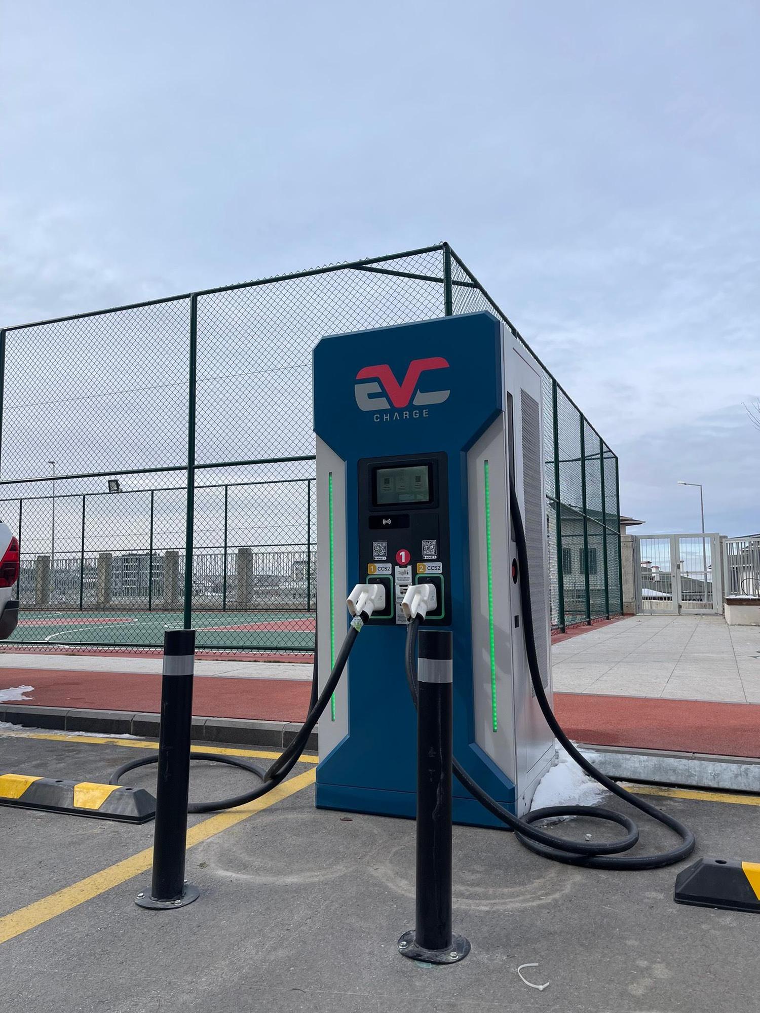 EVC CHARGE - İncek Vista 120kW DC | Kızılcaşar, İncek Vista Avm, 06770 Gölbaşı/Ankara | EV Station