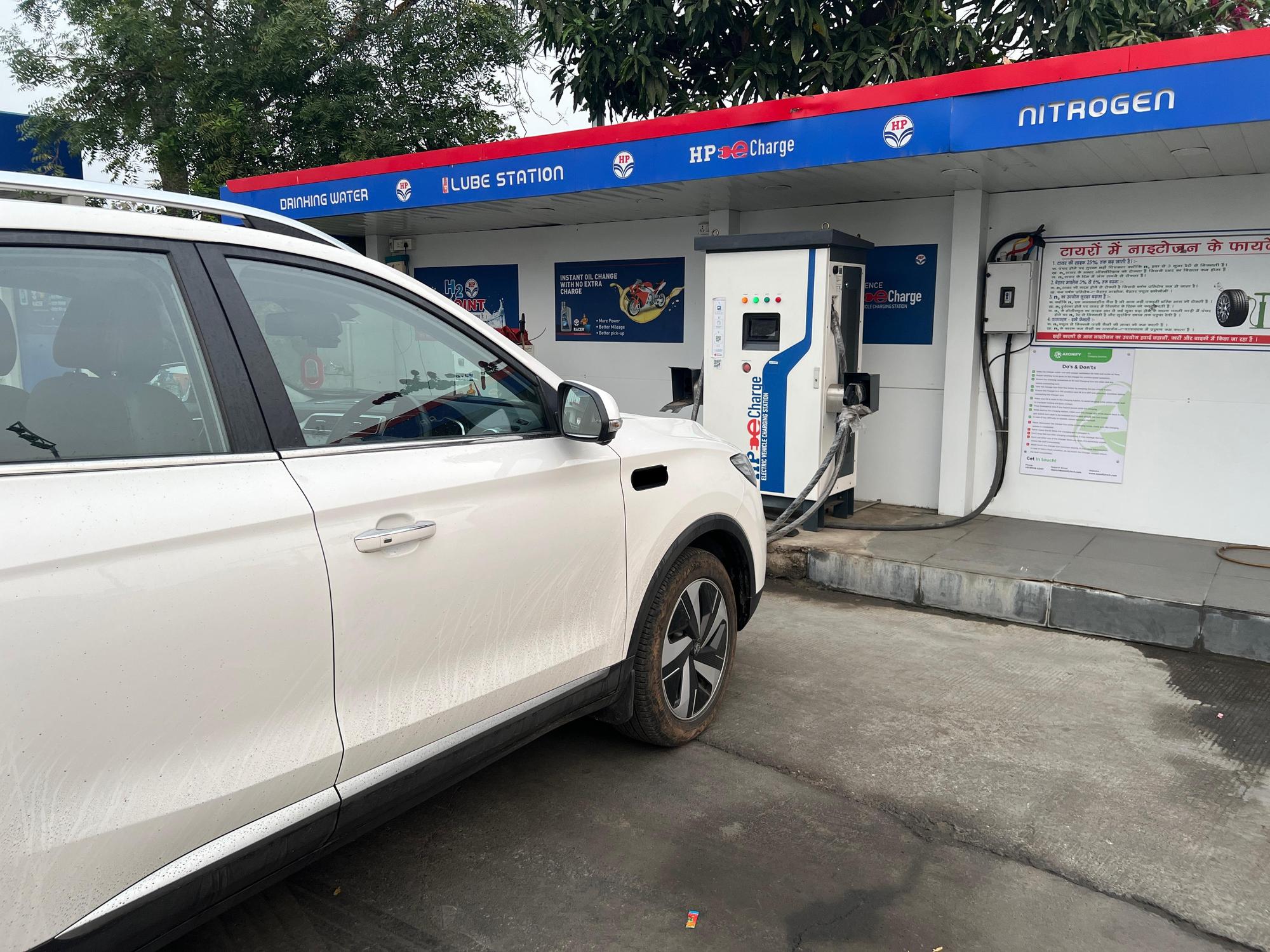 HP COCO Petrol Pump | Jamb, MH | EV Station
