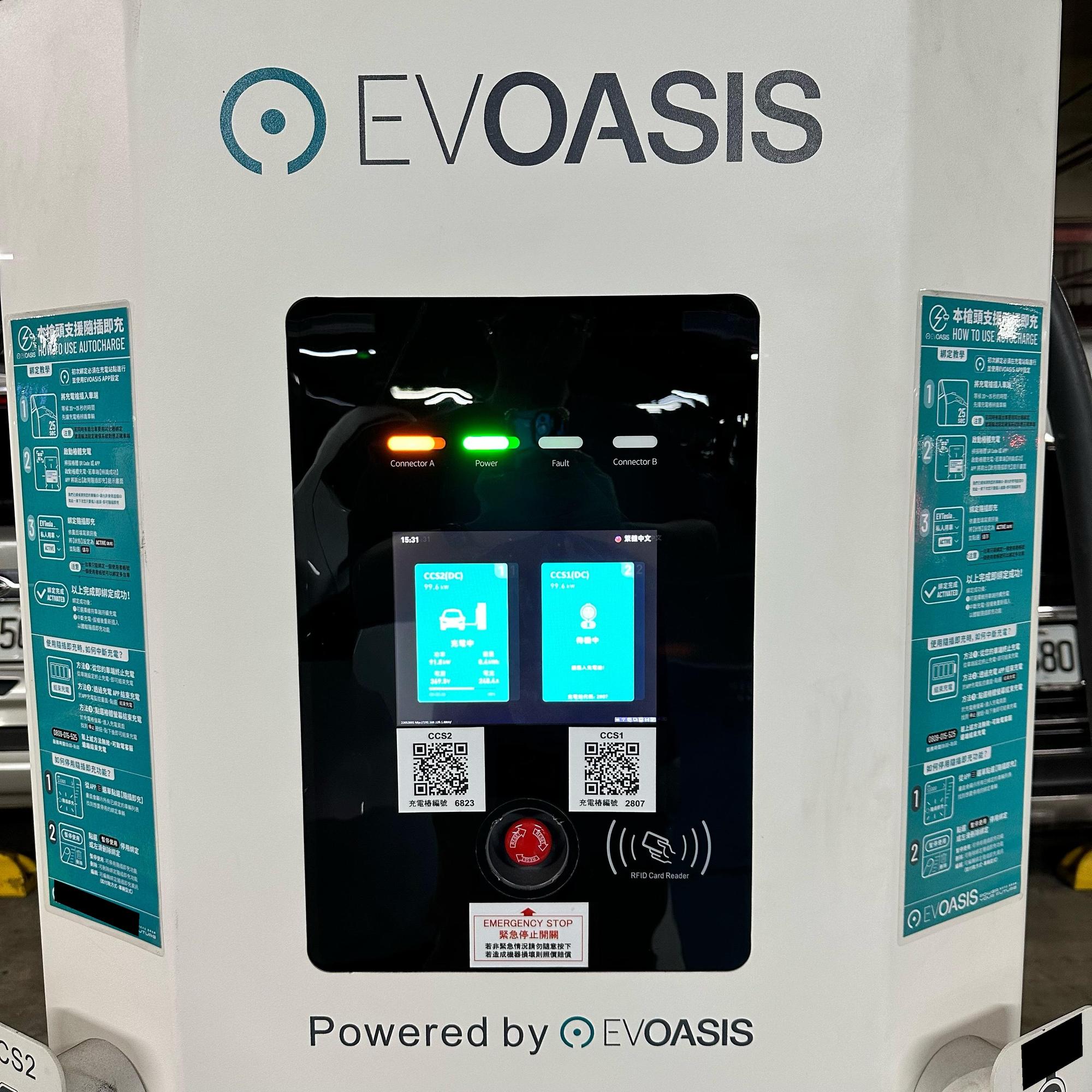 EVOASIS 家樂福桃園經國店 | 330桃園市桃園區經國路369號B2 | EV Station