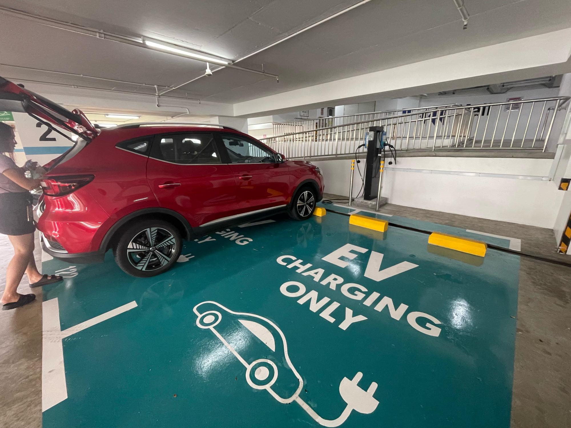 SP Group: NEX Mall | Serangoon Central, 23, Singapore 556083 | EV Station