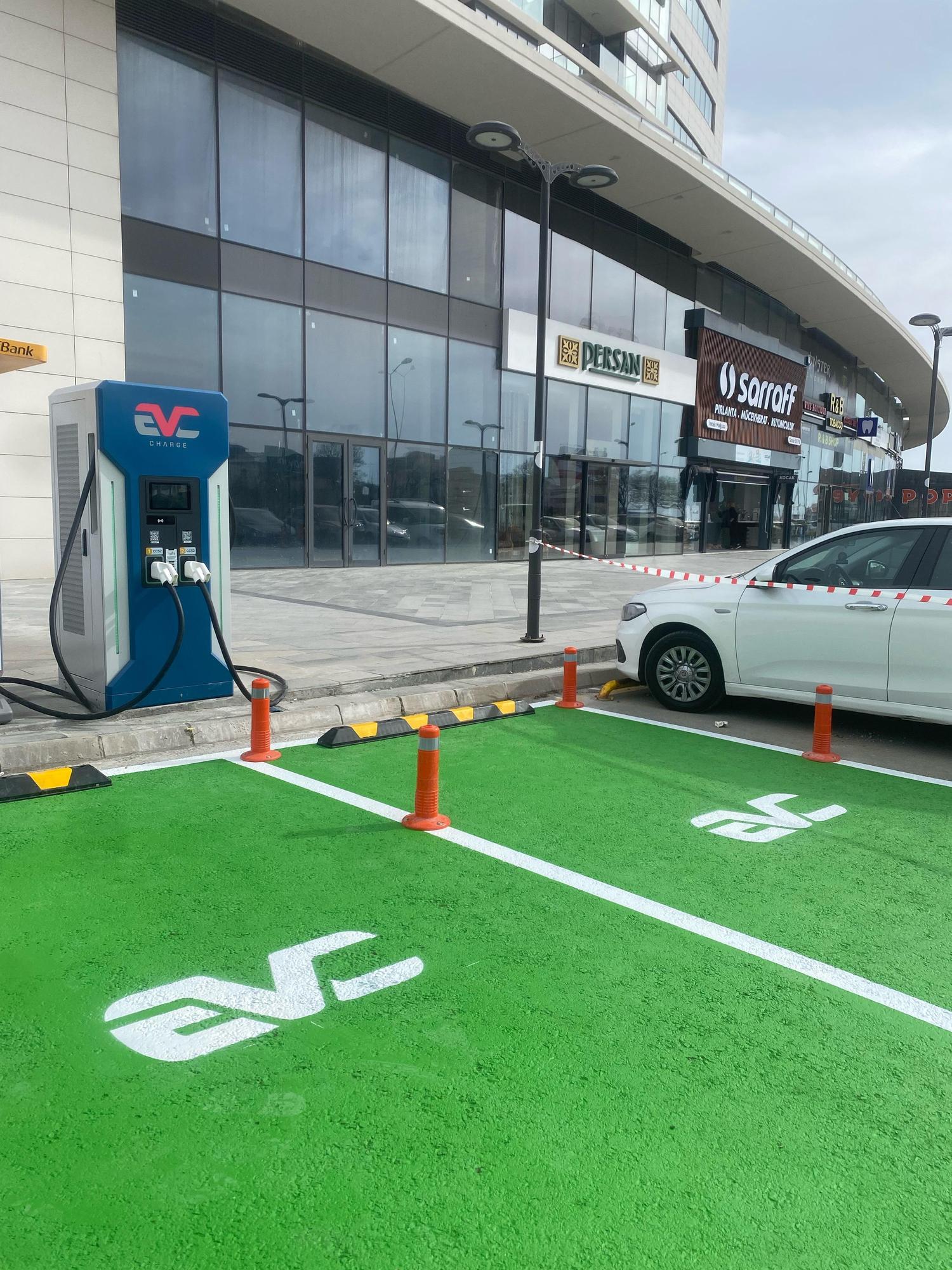 EVC CHARGE - İncek Vista 120kW DC | Kızılcaşar, İncek Vista Avm, 06770 Gölbaşı/Ankara | EV Station