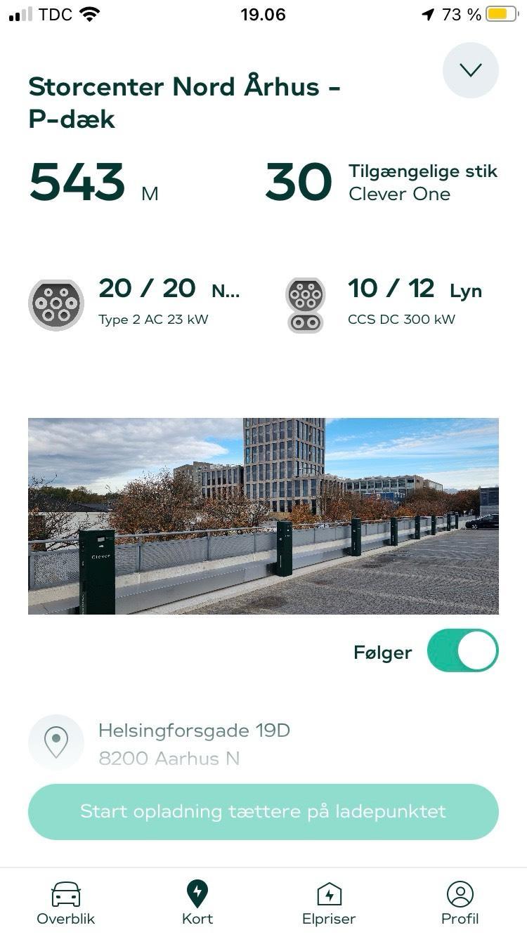 Storcenter Nord (2) | Finlandsgade 17, 8200 Aarhus, Denmark | EV Station