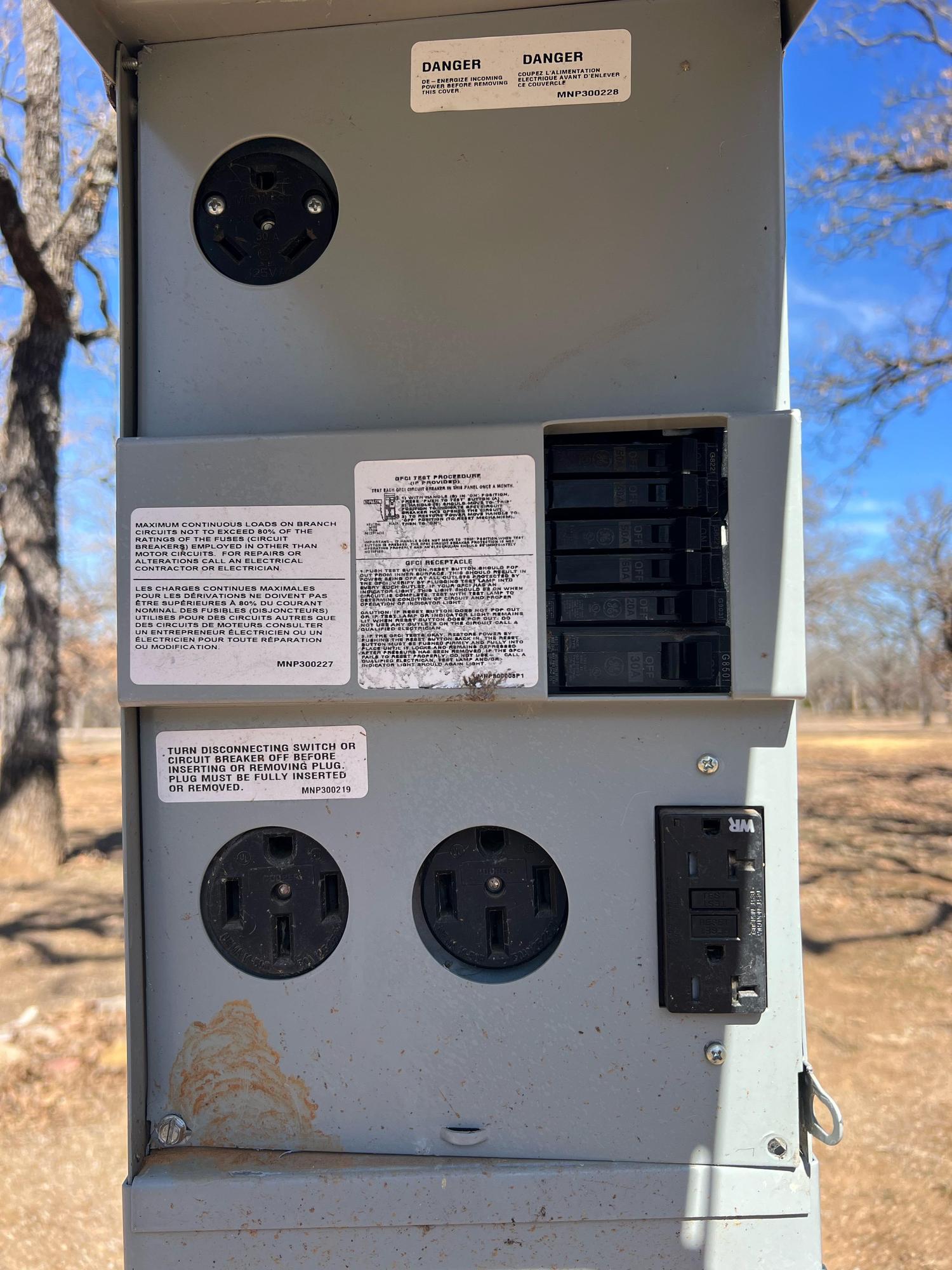 Lake Fuqua public camping RV spots | Duncan, OK | EV Station