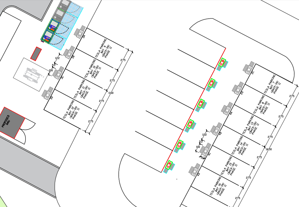Reading Motorway Services Tesla (Coming Soon) | Eastbound , Burghfield ...