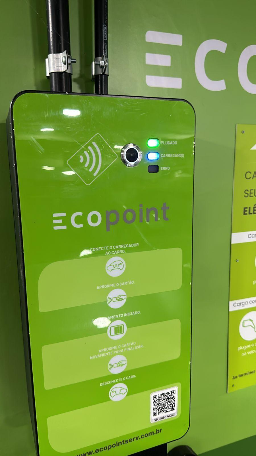 ECOPOINT - Mar Tirreno | AV Lúcio Costa 3300 Bloco 1 | EV Station