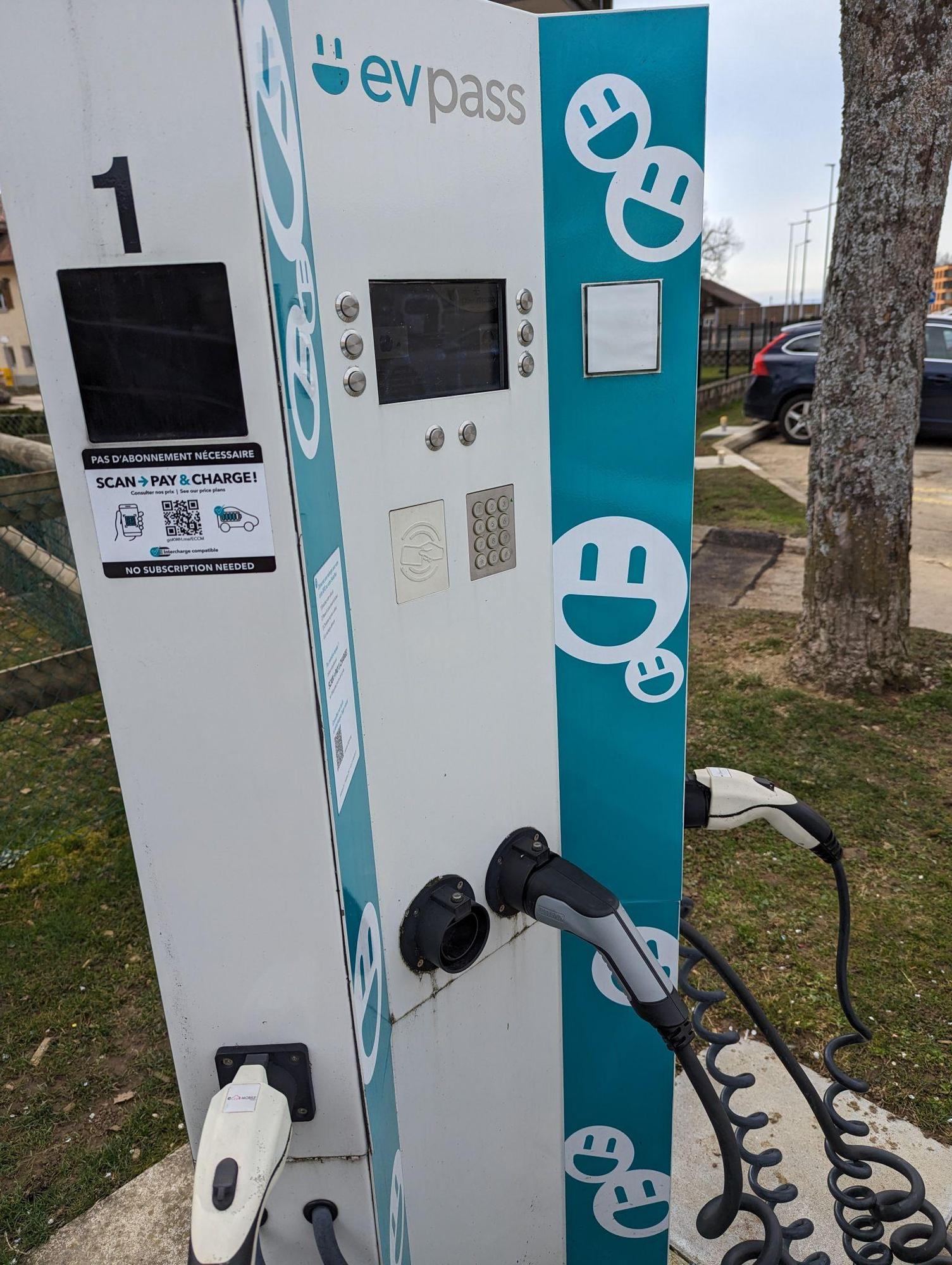 EvPass | Châtel-Saint-Denis, FR | EV Station