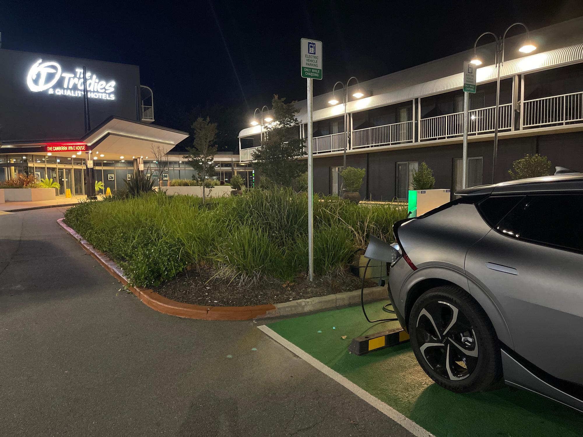 The Tradies Dickson | Dickson, ACT | EV Station