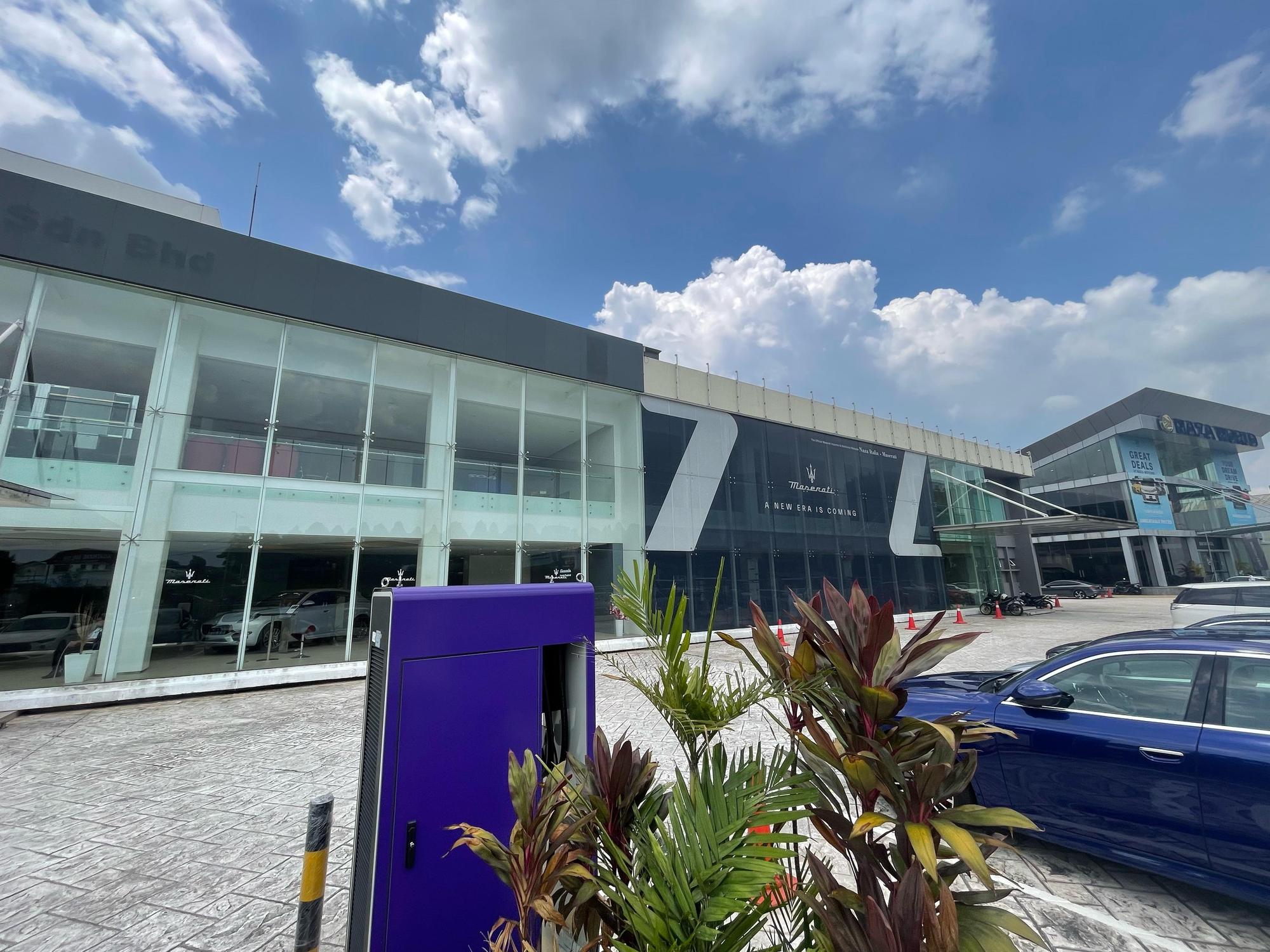 Gentari | NAZA Automall Maserati [120kW DC max] | PJ, Selangor | EV Station