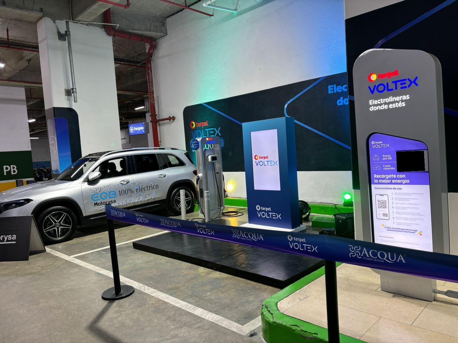 Terpel Voltex CC Acqua Power Center | Ibagué, Tolima | EV Station