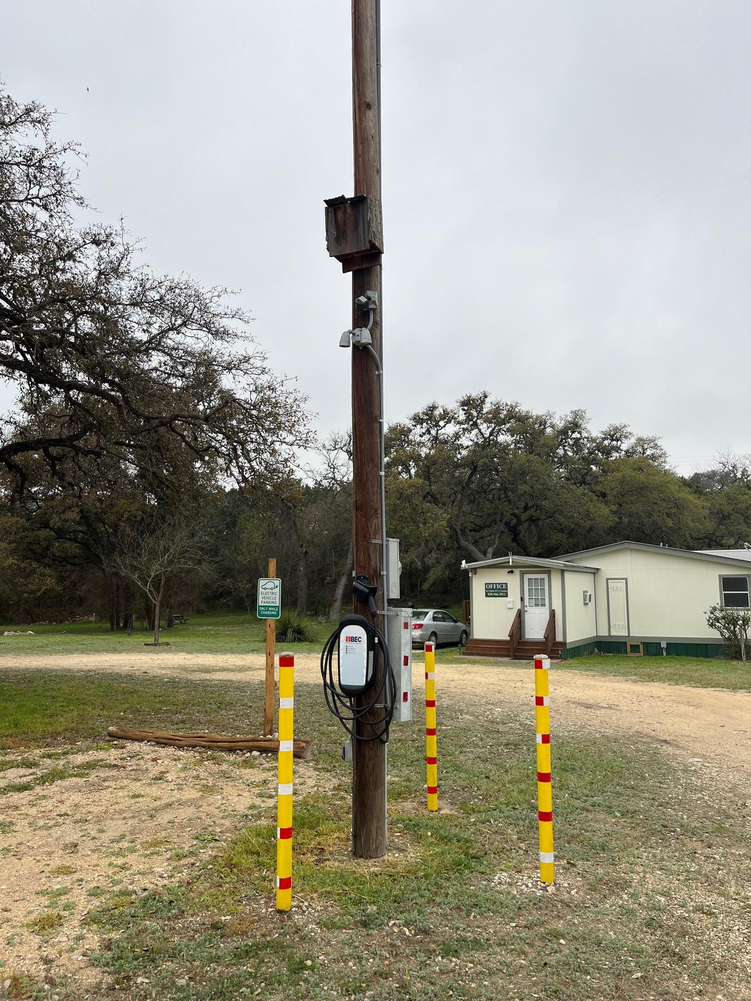 Lost Maples RV | Vanderpool, TX | EV Station