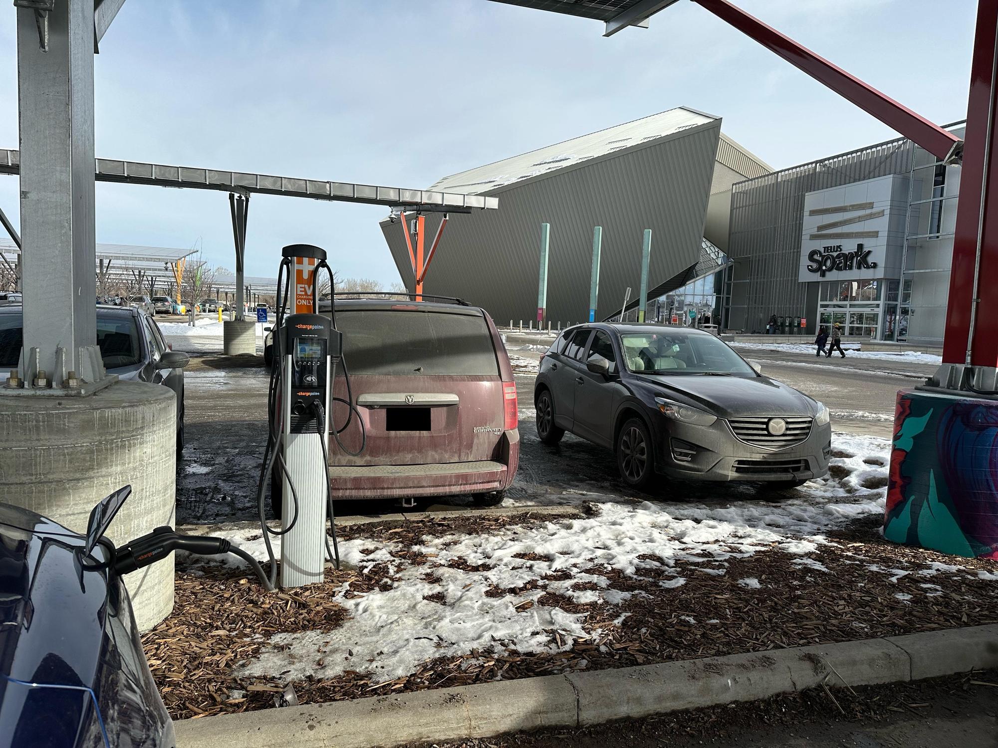 Telus Spark Science Centre (North) | Calgary, AB | EV Station