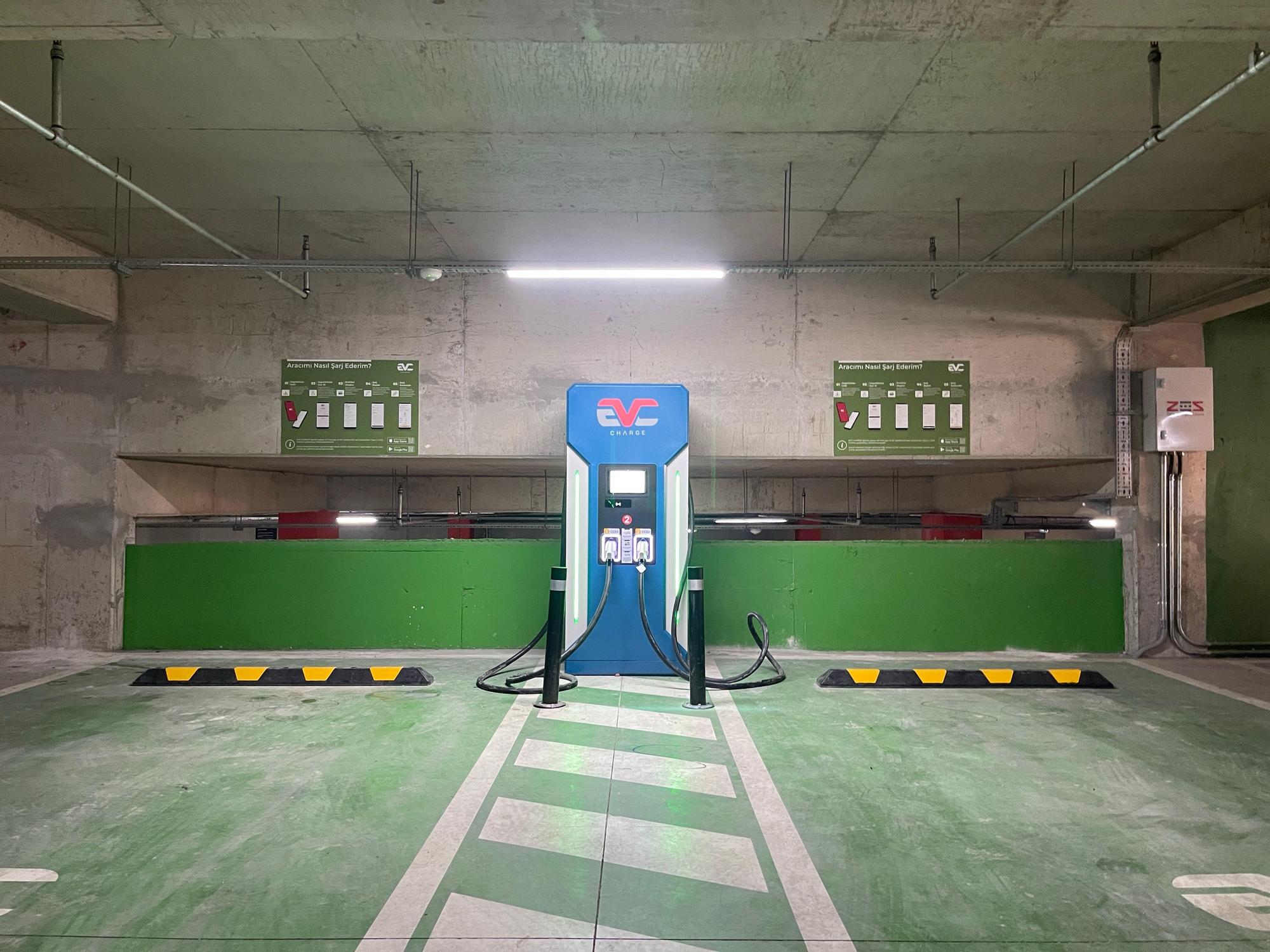 EVC CHARGE - Kaşmir Center 1 160kW DC | Kaşmir Center | EV Station