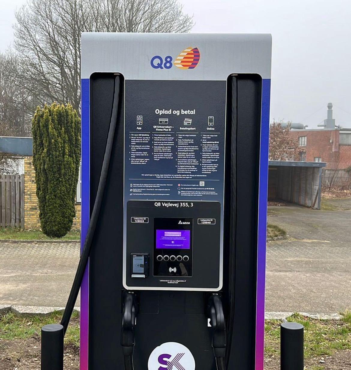 Q8 Service Vejlevej (150kW) | Vejlevej 355, Bramdrupdam, 6000, DNK | EV ...