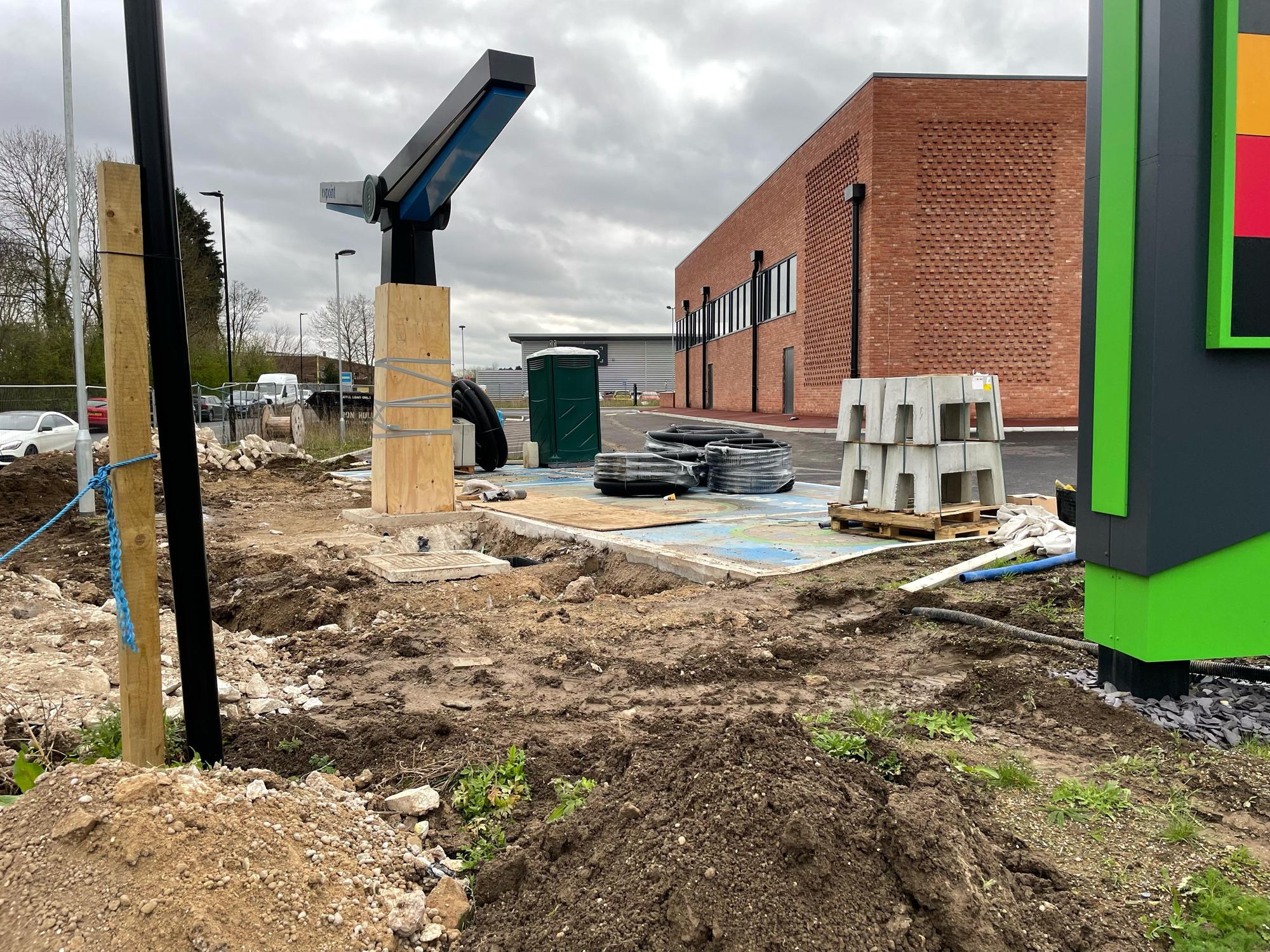 Euro Garages Ogden Road Services | GWW9+35 Doncaster, UK | EV Station