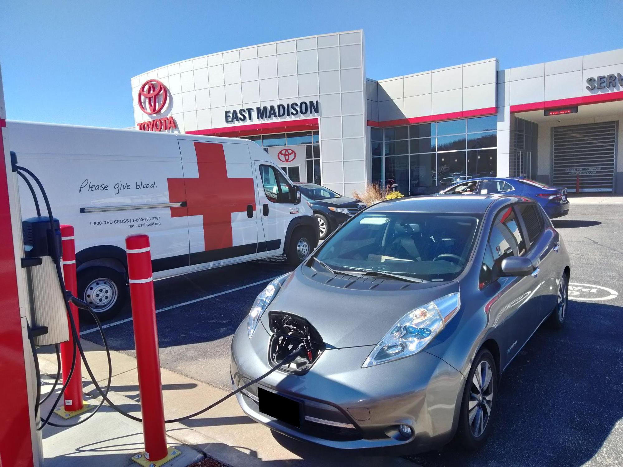 East Madison Toyota | Madison, WI | EV Station