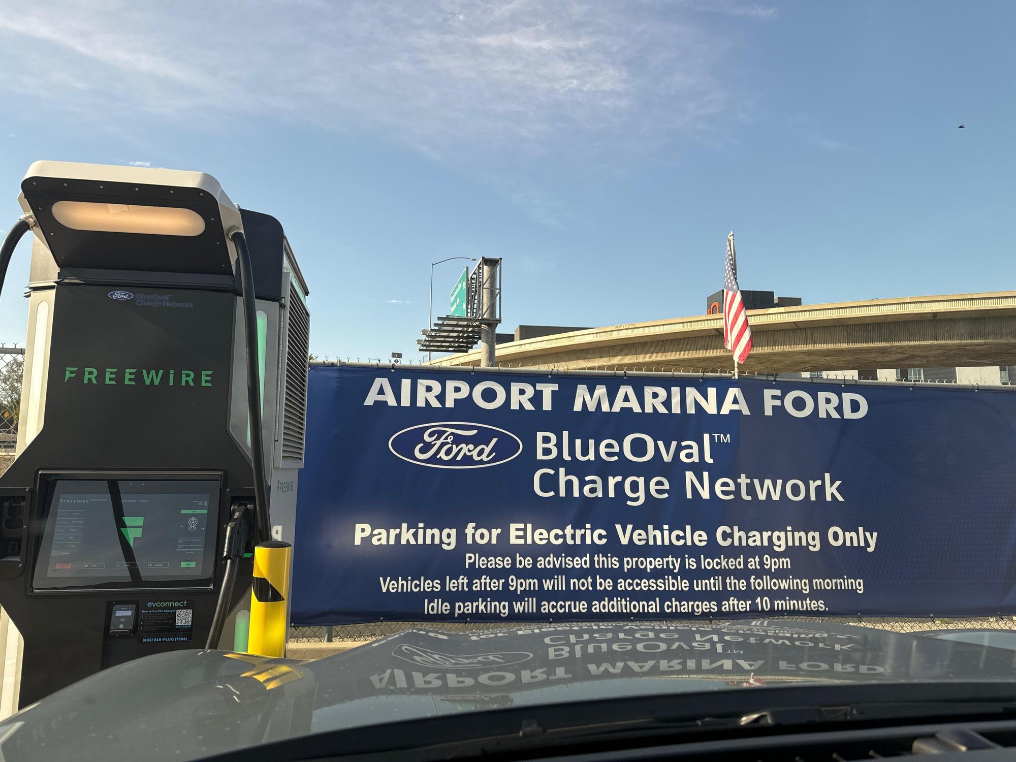 Airport Marina Ford | Los Angeles, CA | EV Station