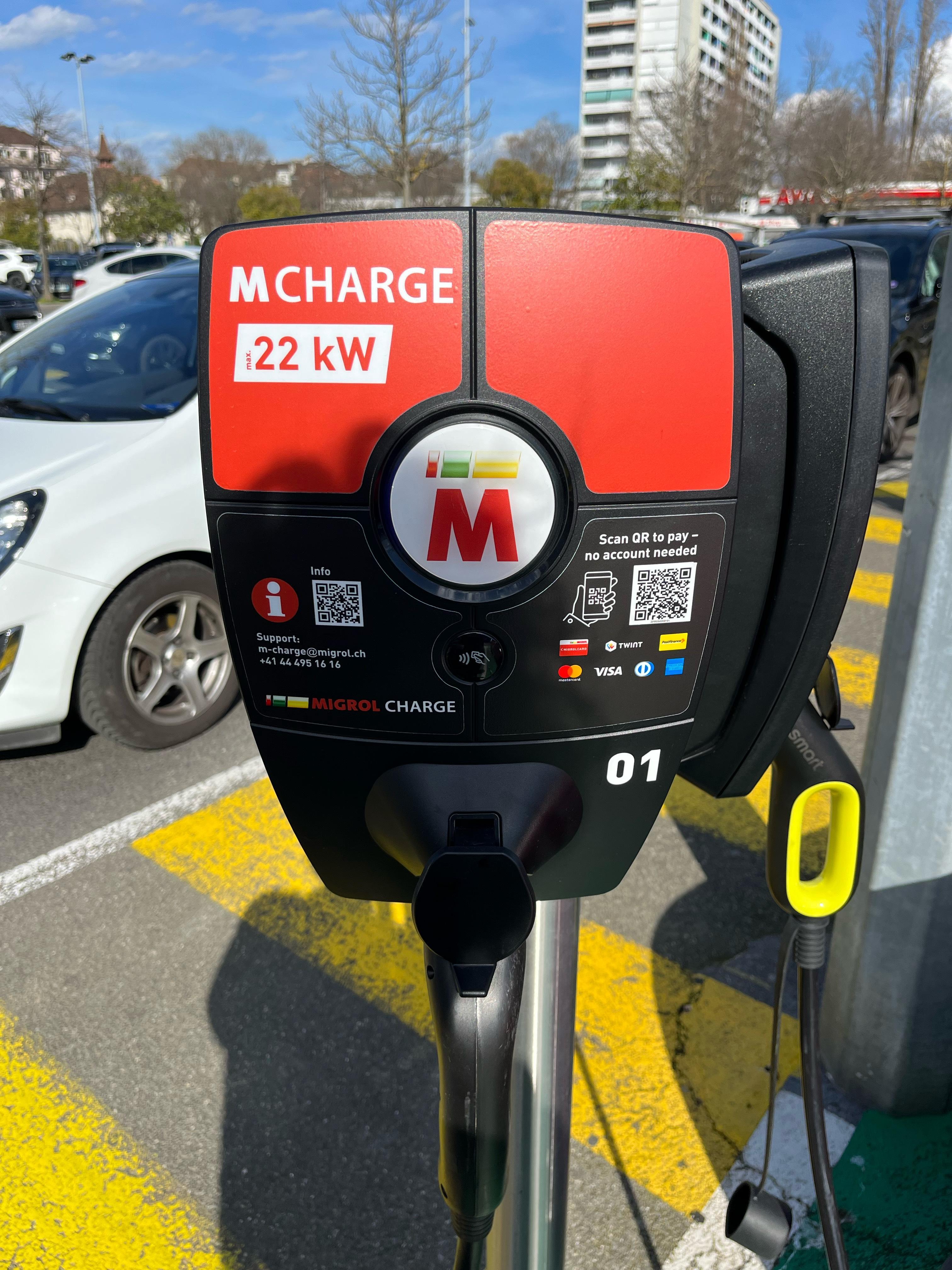 Migrol MParc La Praille | Carouge, GE | EV Station